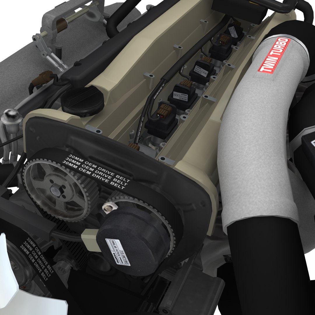 3D Model Rb26dett N1 Engine Nissan - TurboSquid 1375248