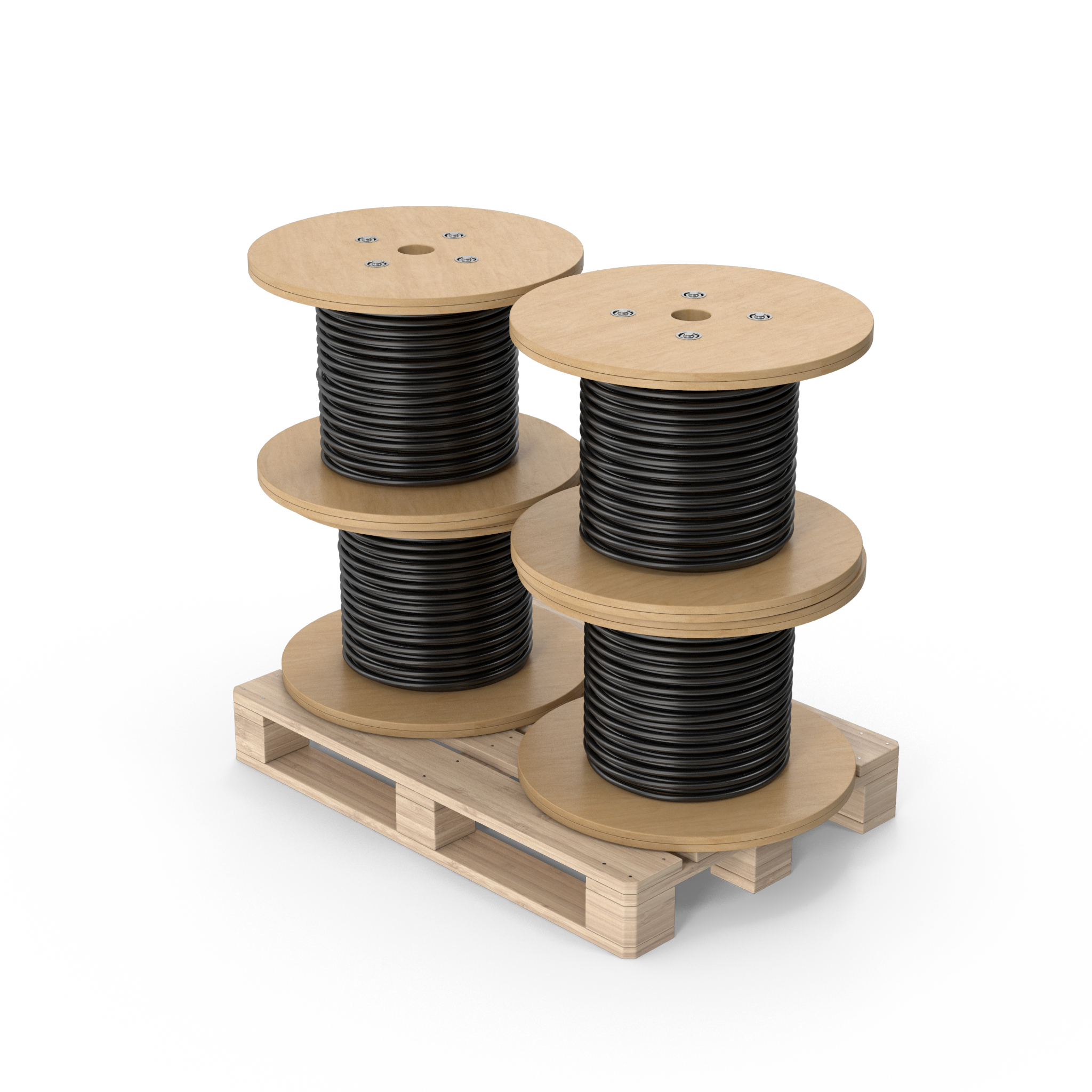 Industrial Building Materials On Pallets Collection Modelo 3D ...