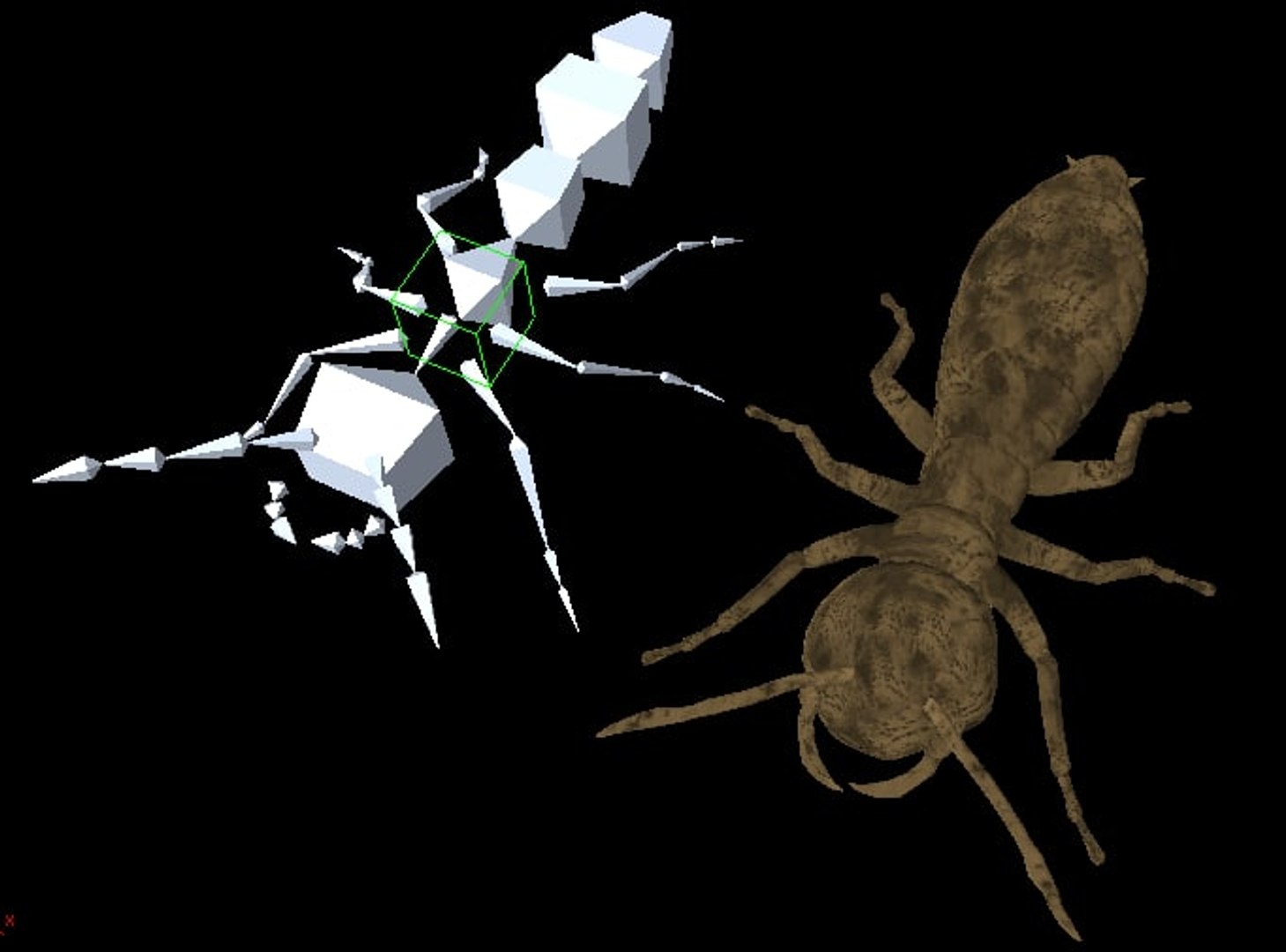 Termite Worker Insect 3d Max