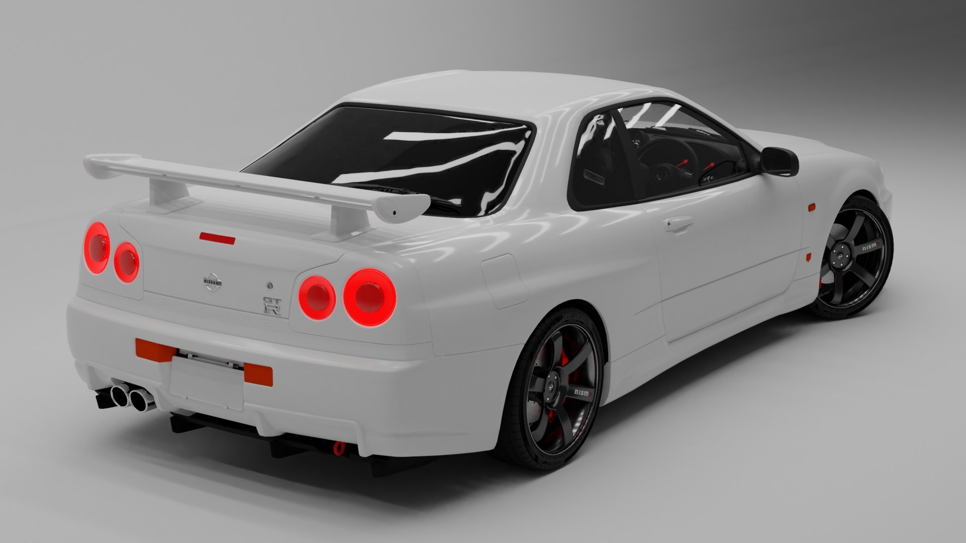 3D Model NISSAN Skyline GT-R R34 - TurboSquid 1744039