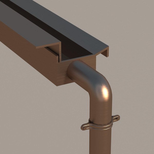 3D Gutters Models | TurboSquid