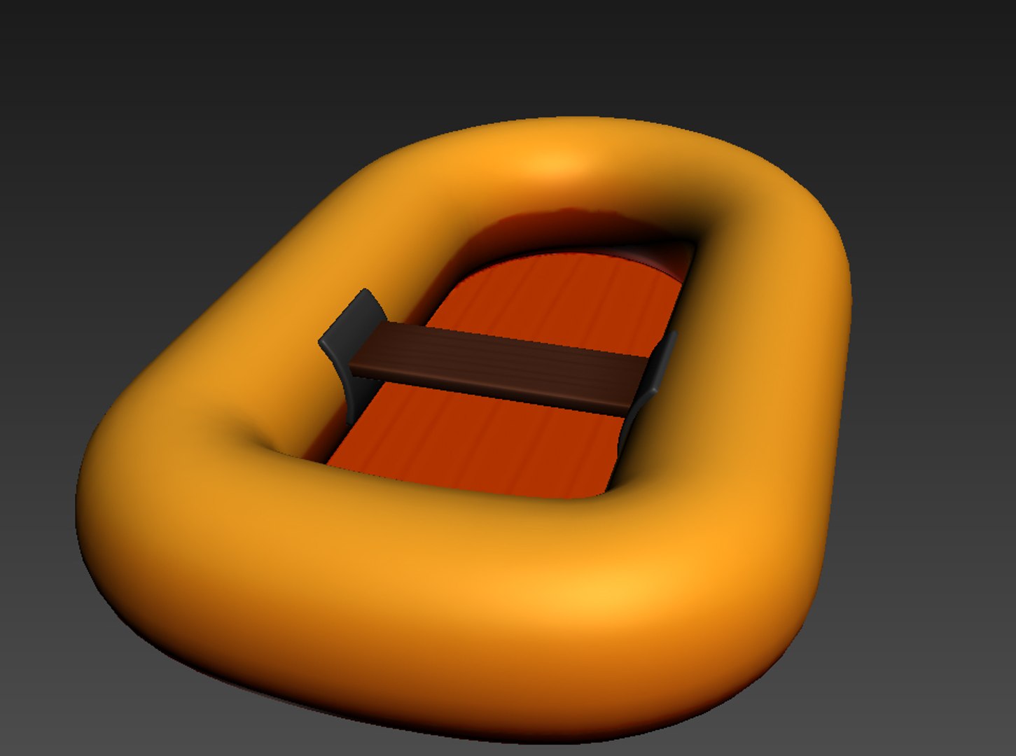 3D Model Rubber Raft - TurboSquid 1460763