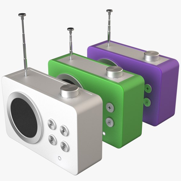 Radio 3D Models for Download | TurboSquid