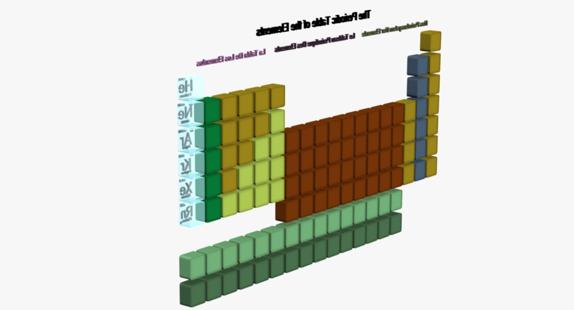 Periodic Table Elements 3d 3ds