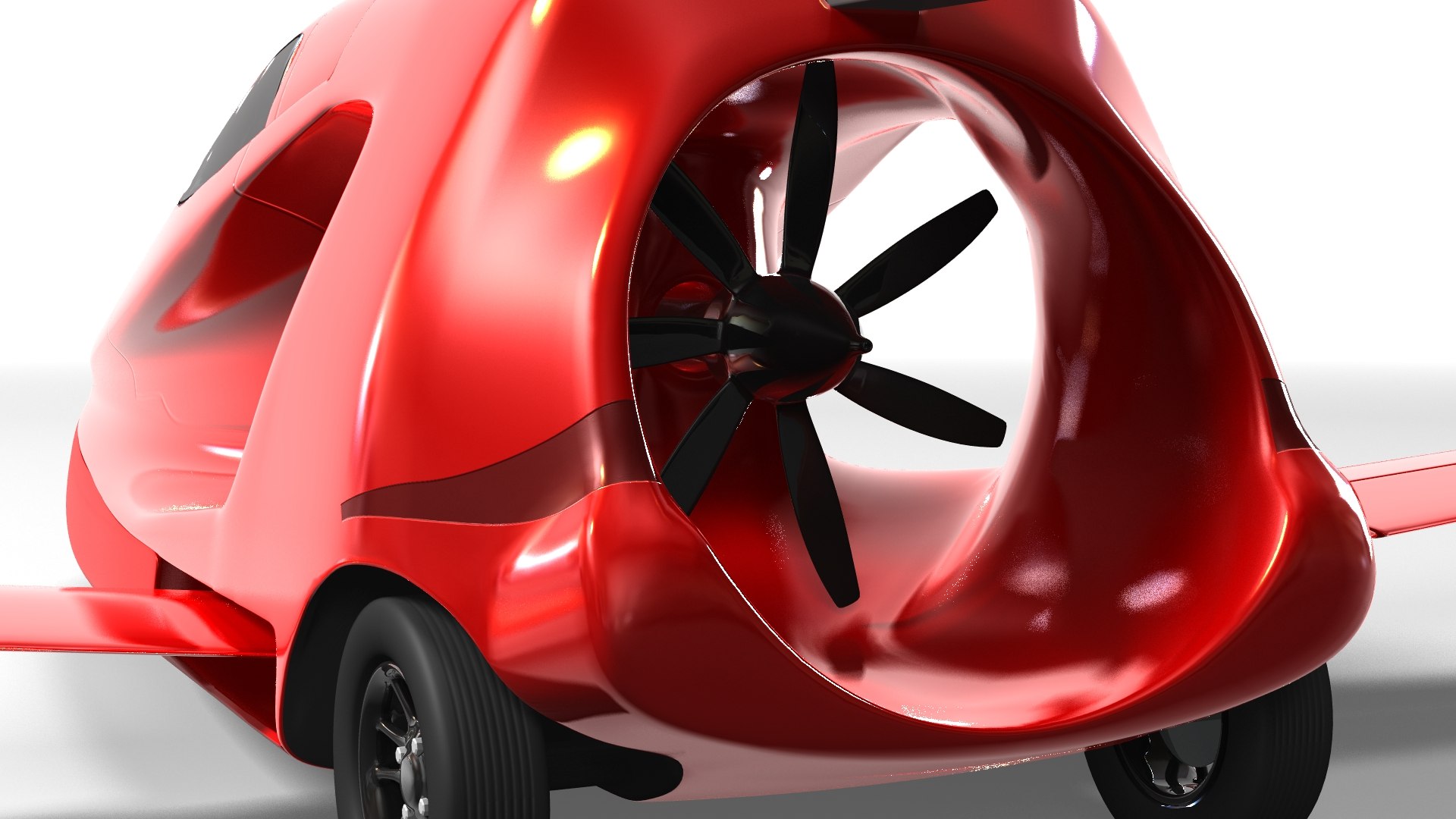 3D Samson Switchblade Flying Car - TurboSquid 2154872