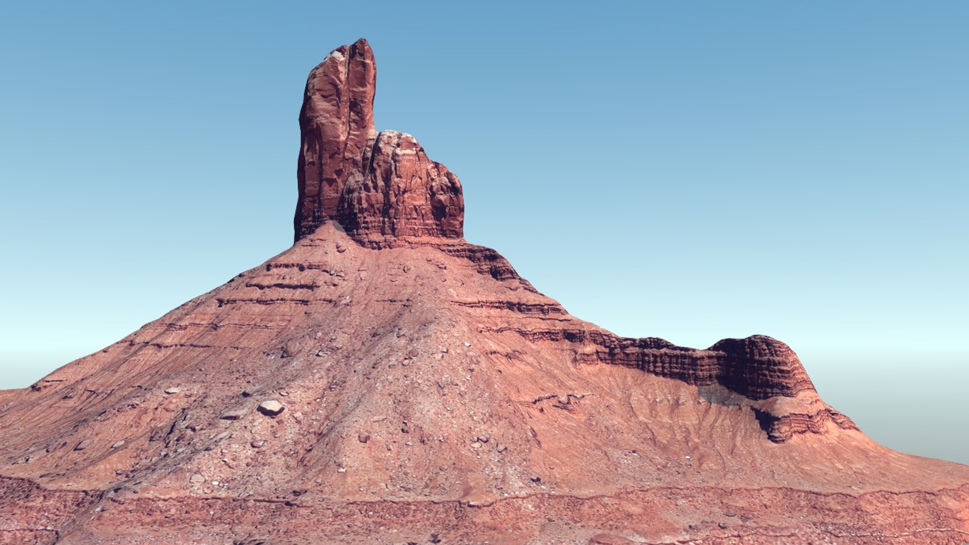 Monument valley model - TurboSquid 1529638