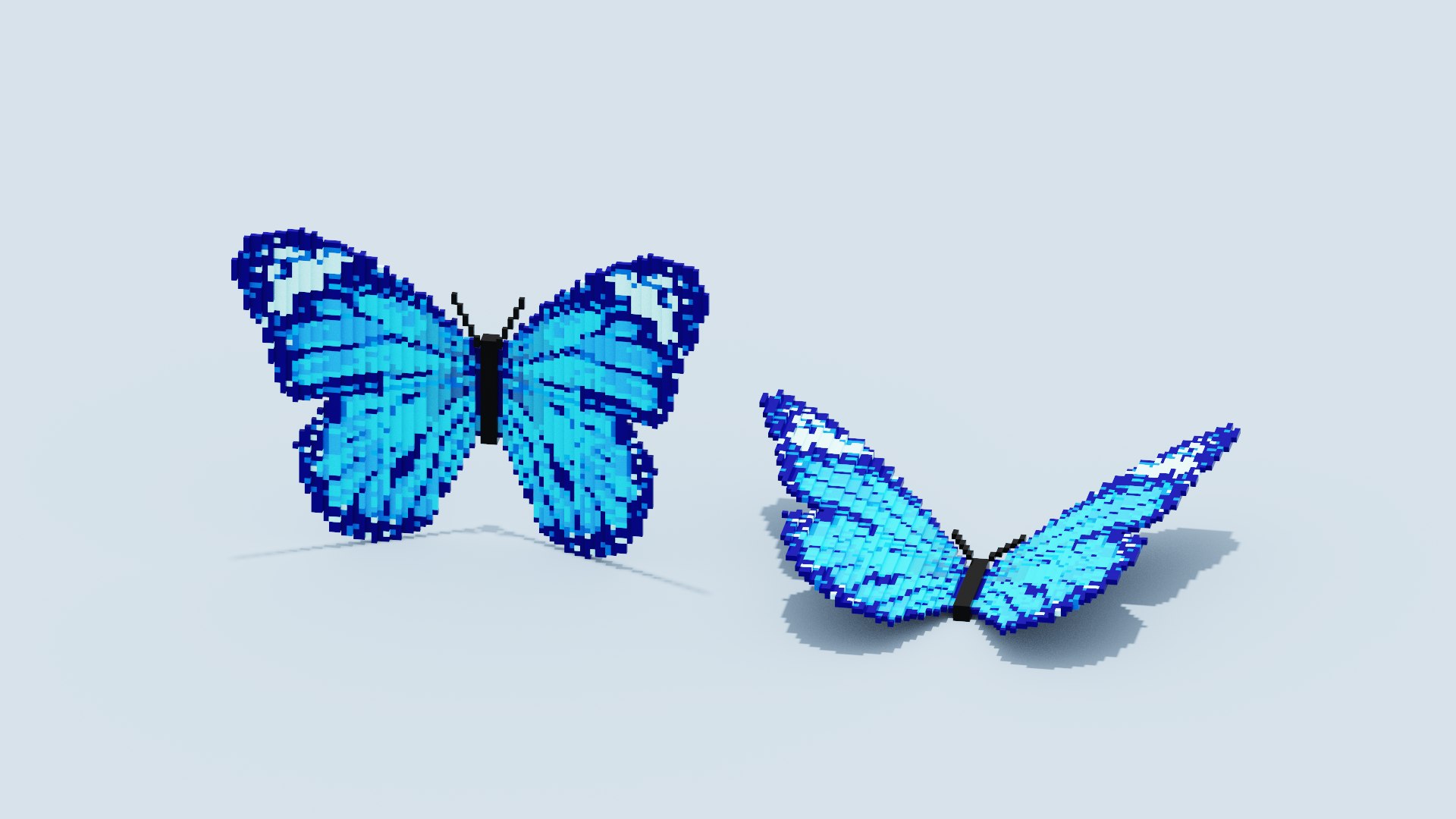 Blue Butterfly 3D model - TurboSquid 2183132