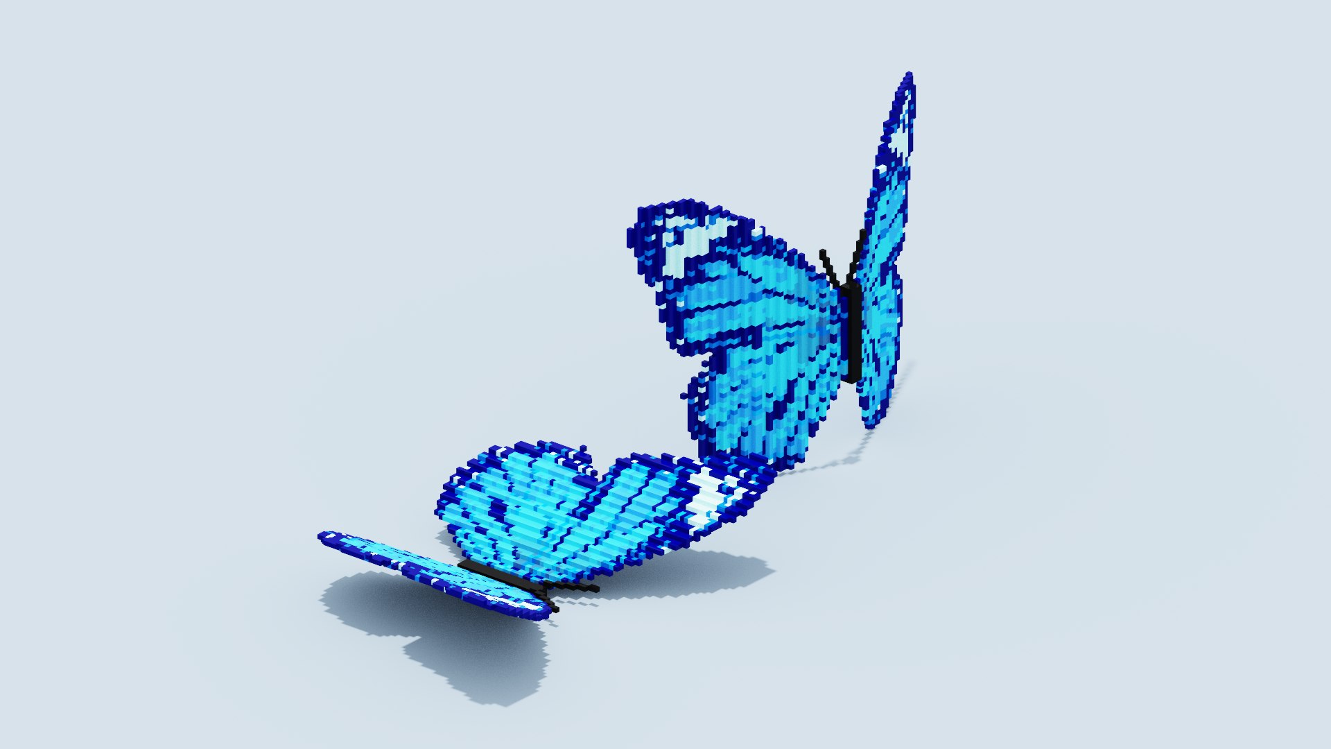 Blue Butterfly 3D model - TurboSquid 2183132