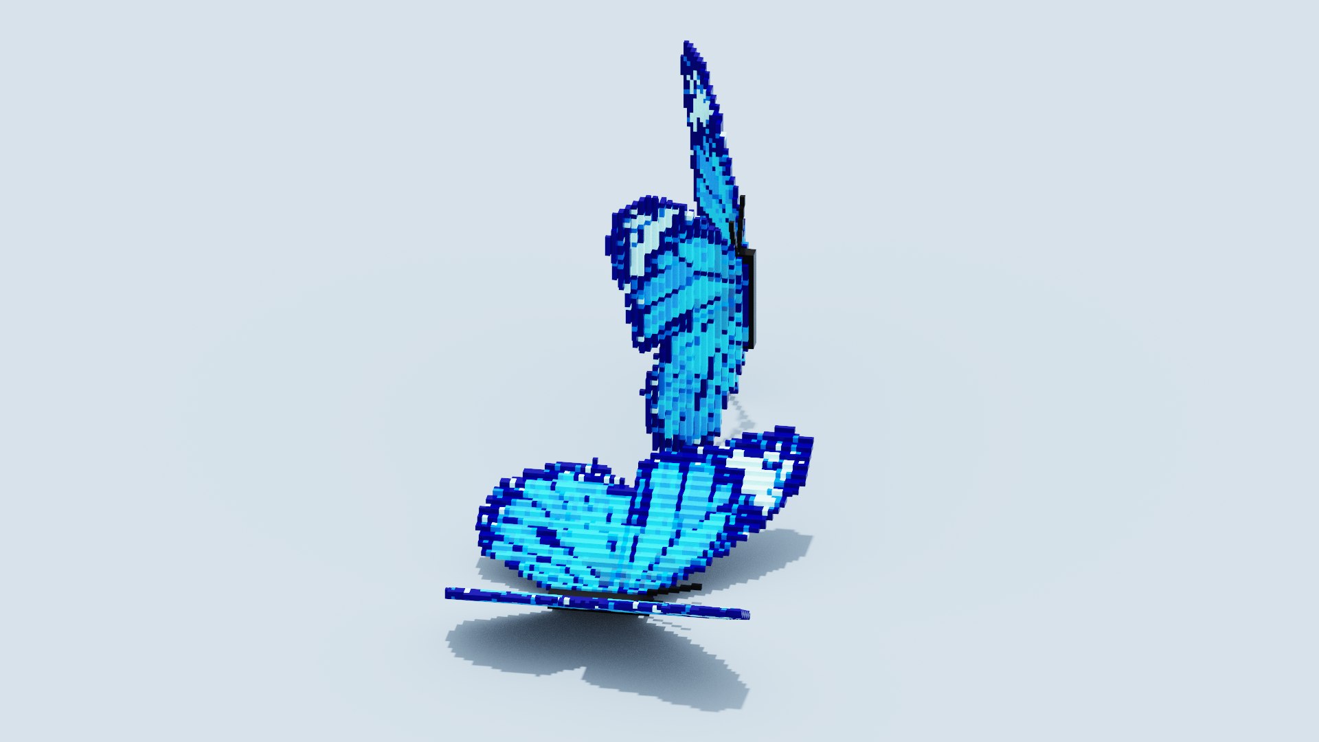 Blue Butterfly 3D model - TurboSquid 2183132