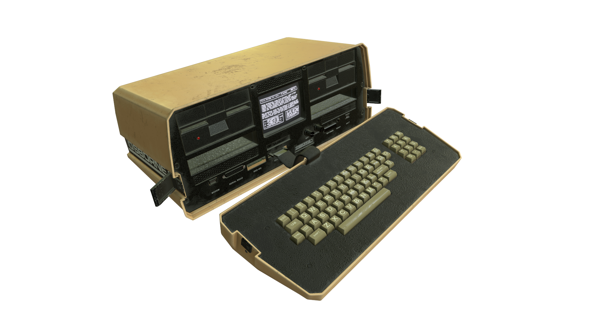 Ready Pbr Osborne 1 3D Model - TurboSquid 1384226