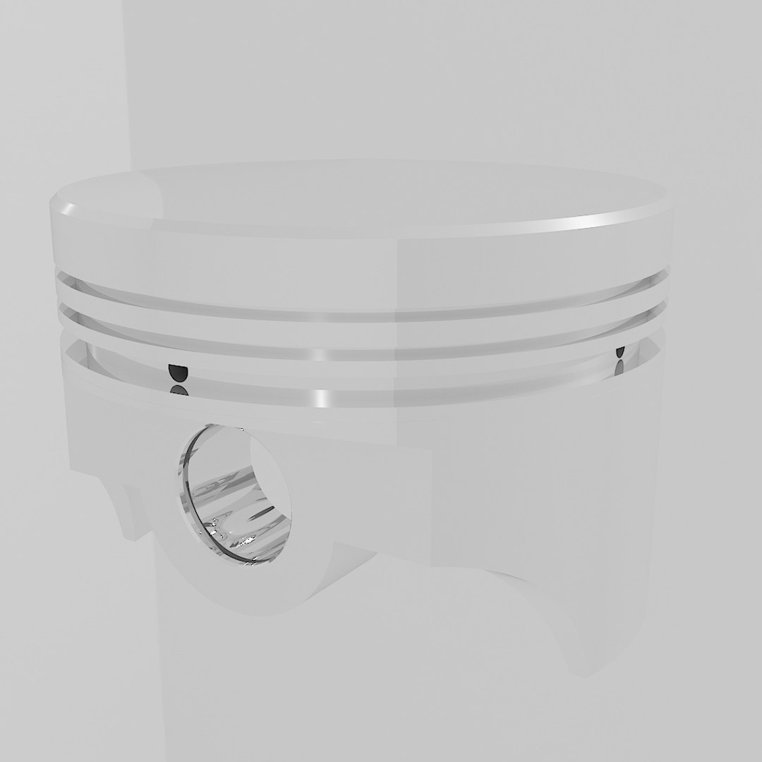 3D Connecting Rod-piston Model - TurboSquid 1548292