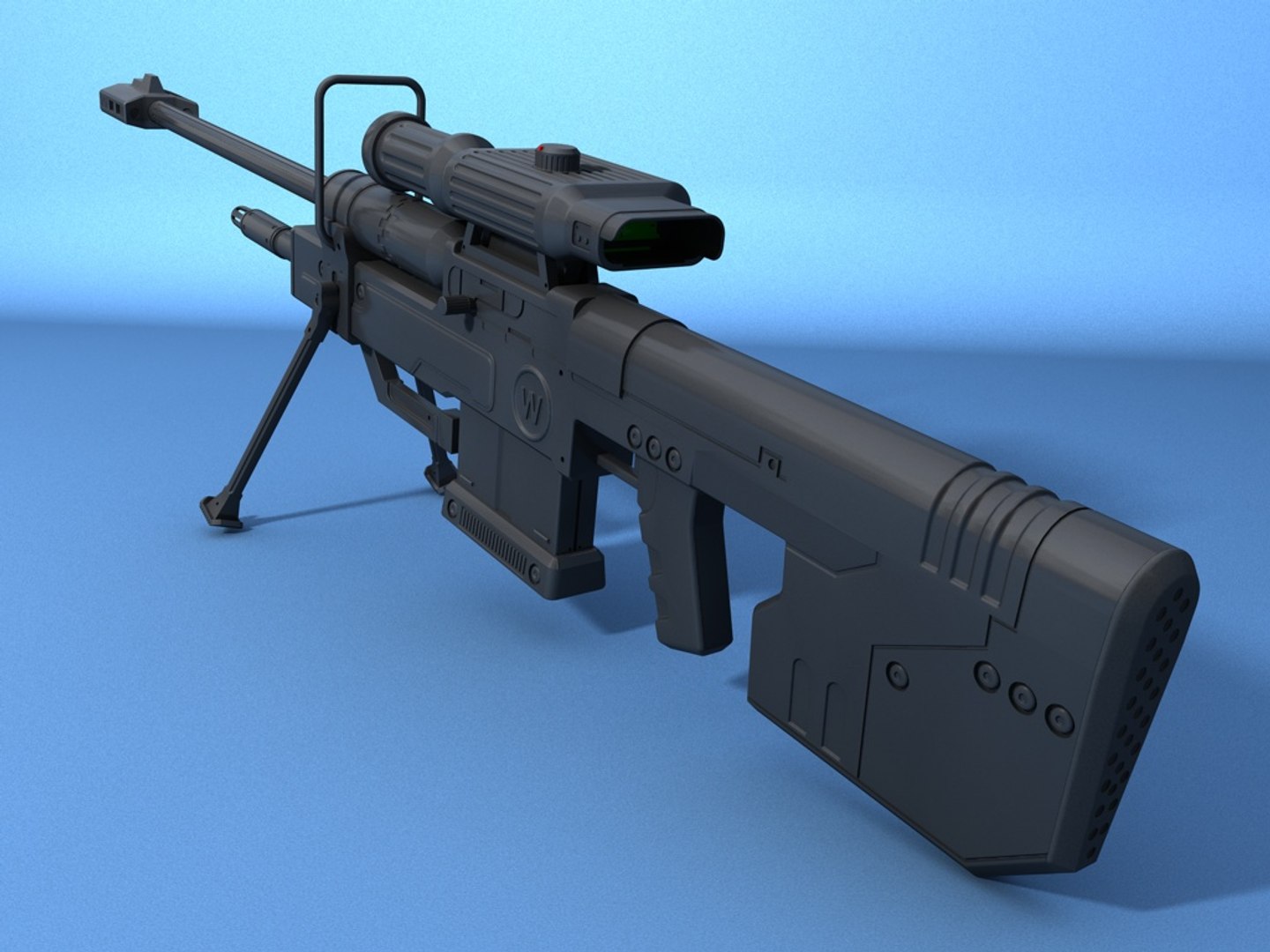 3d Srs99d Sniper Rifle
