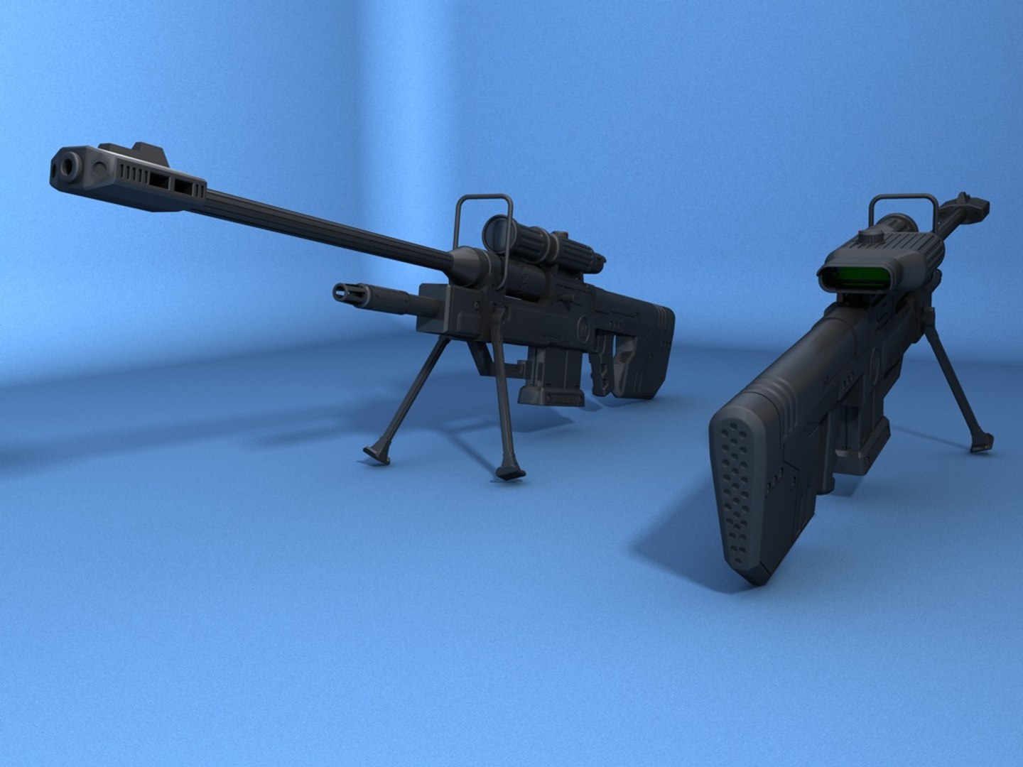 3d Srs99d Sniper Rifle