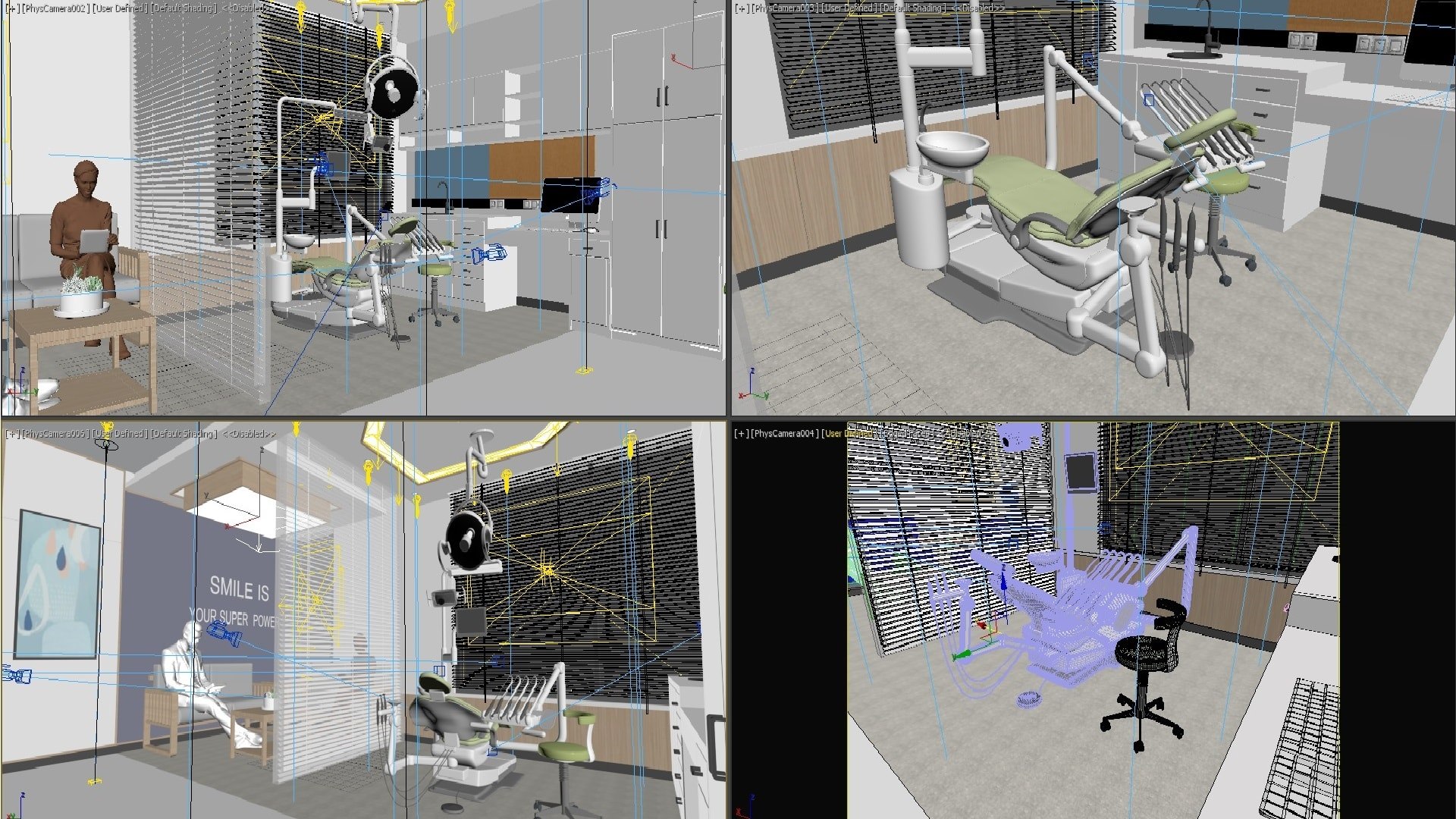 3D Modern Dental Clinic Interior Design - TurboSquid 2242983