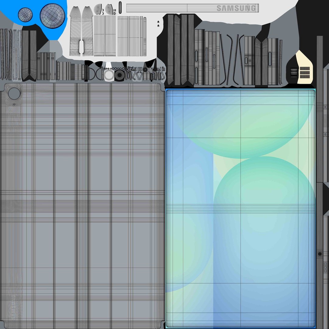 3D Samsung Galaxy Tab S10 FE Plus Grey - TurboSquid 2392309