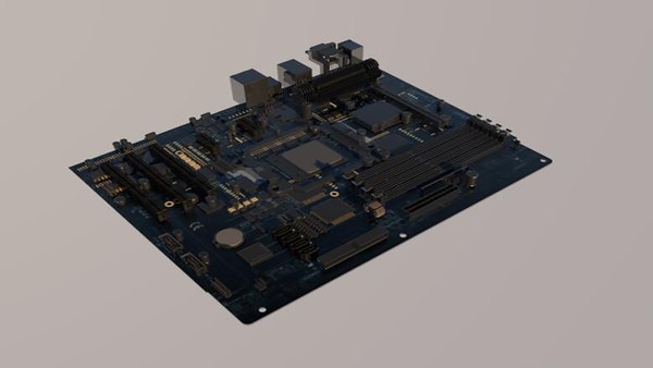 Motherboard animation 3D 모델 - TurboSquid 1926500