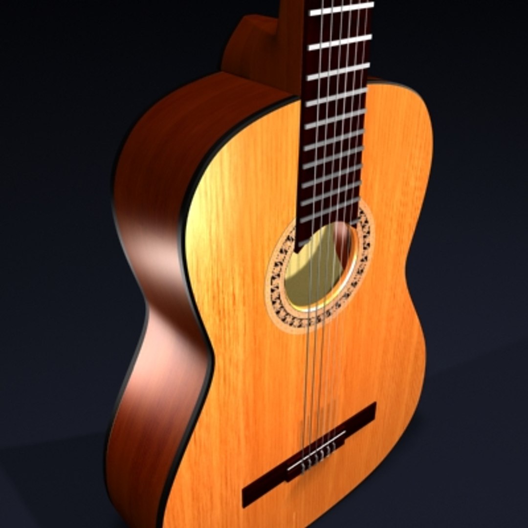 Fender Guitar 3d Model