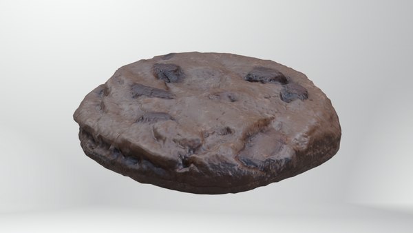 3D Chocolate Cookie model - TurboSquid 1995860