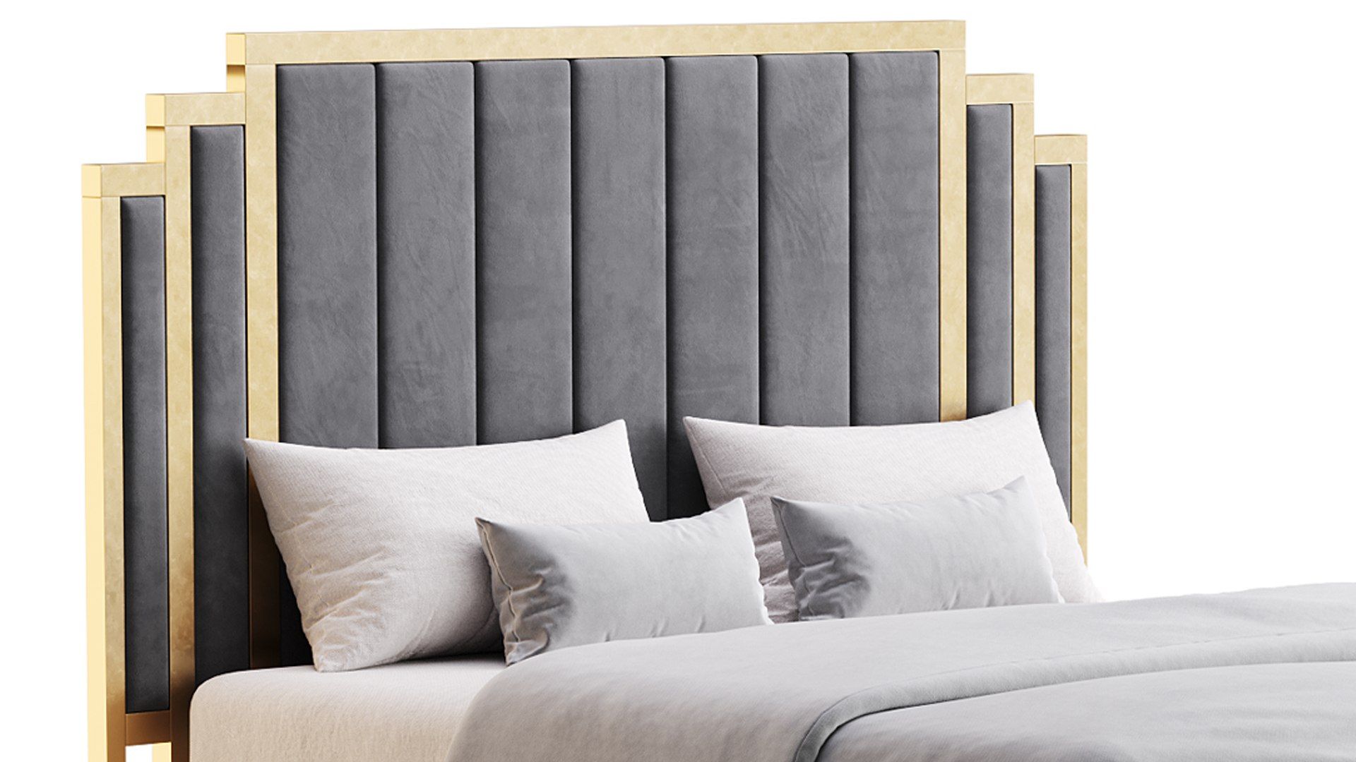 3D Model HOWE King Size Bed - TurboSquid 2280028