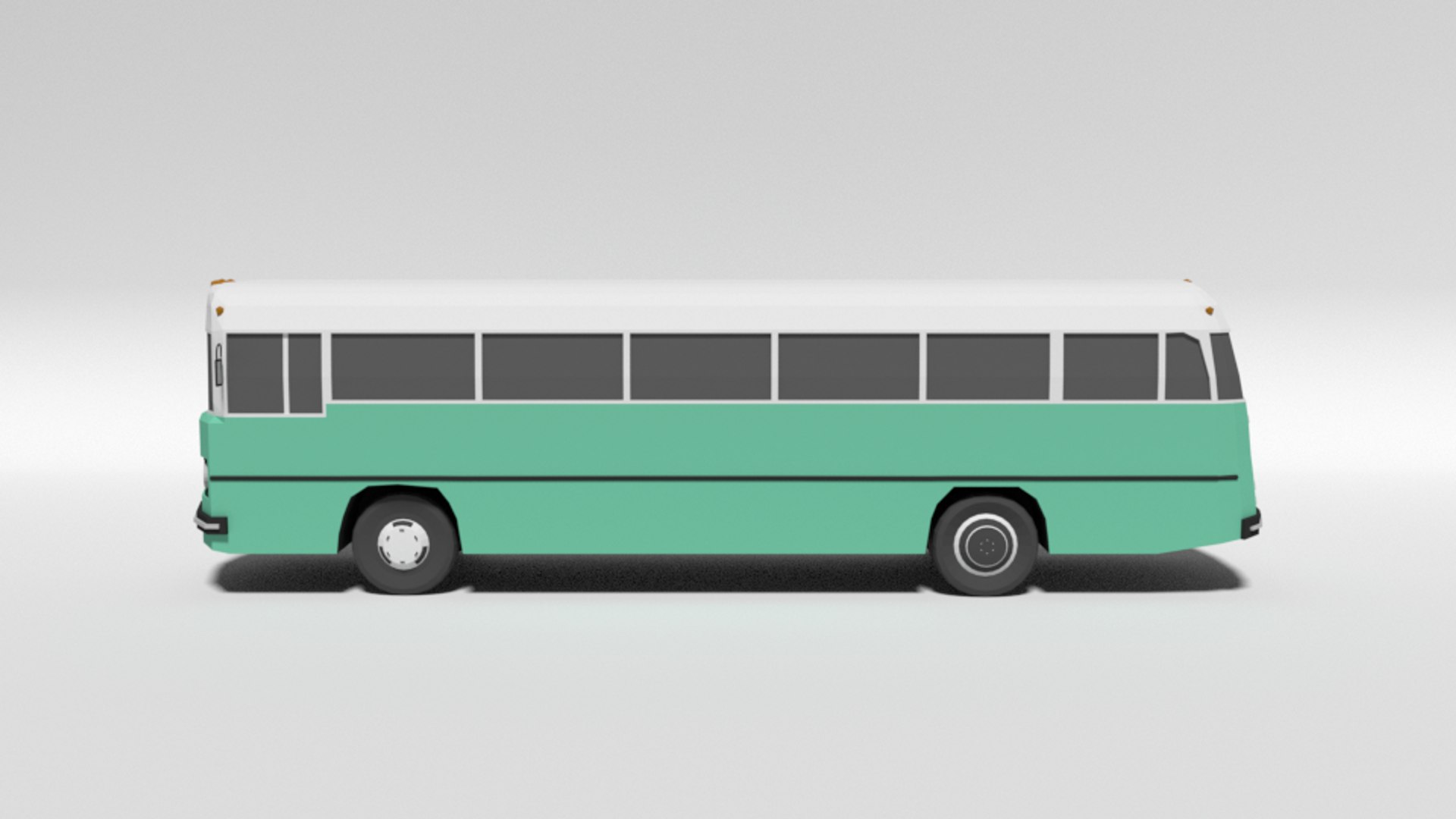 Retro Bus 3D Model - TurboSquid 1512263
