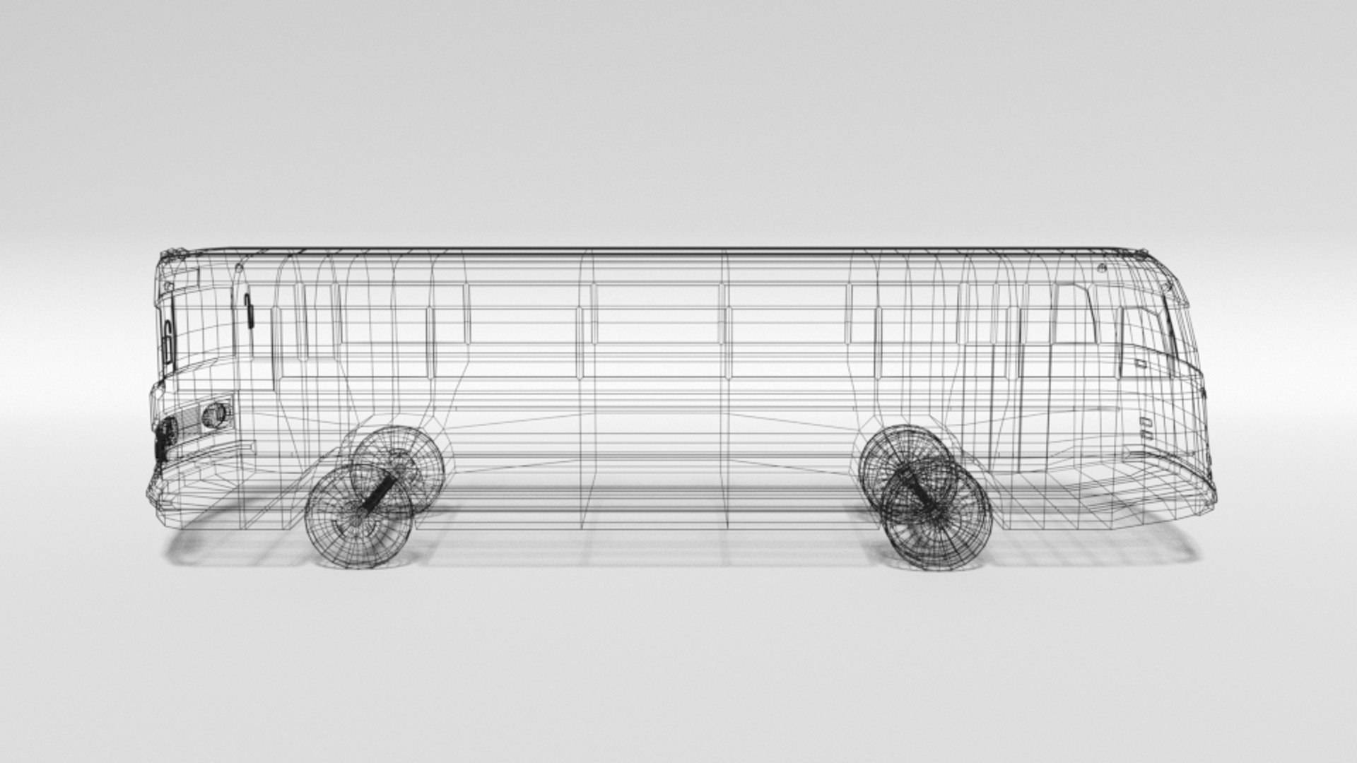 Retro Bus 3D Model - TurboSquid 1512263