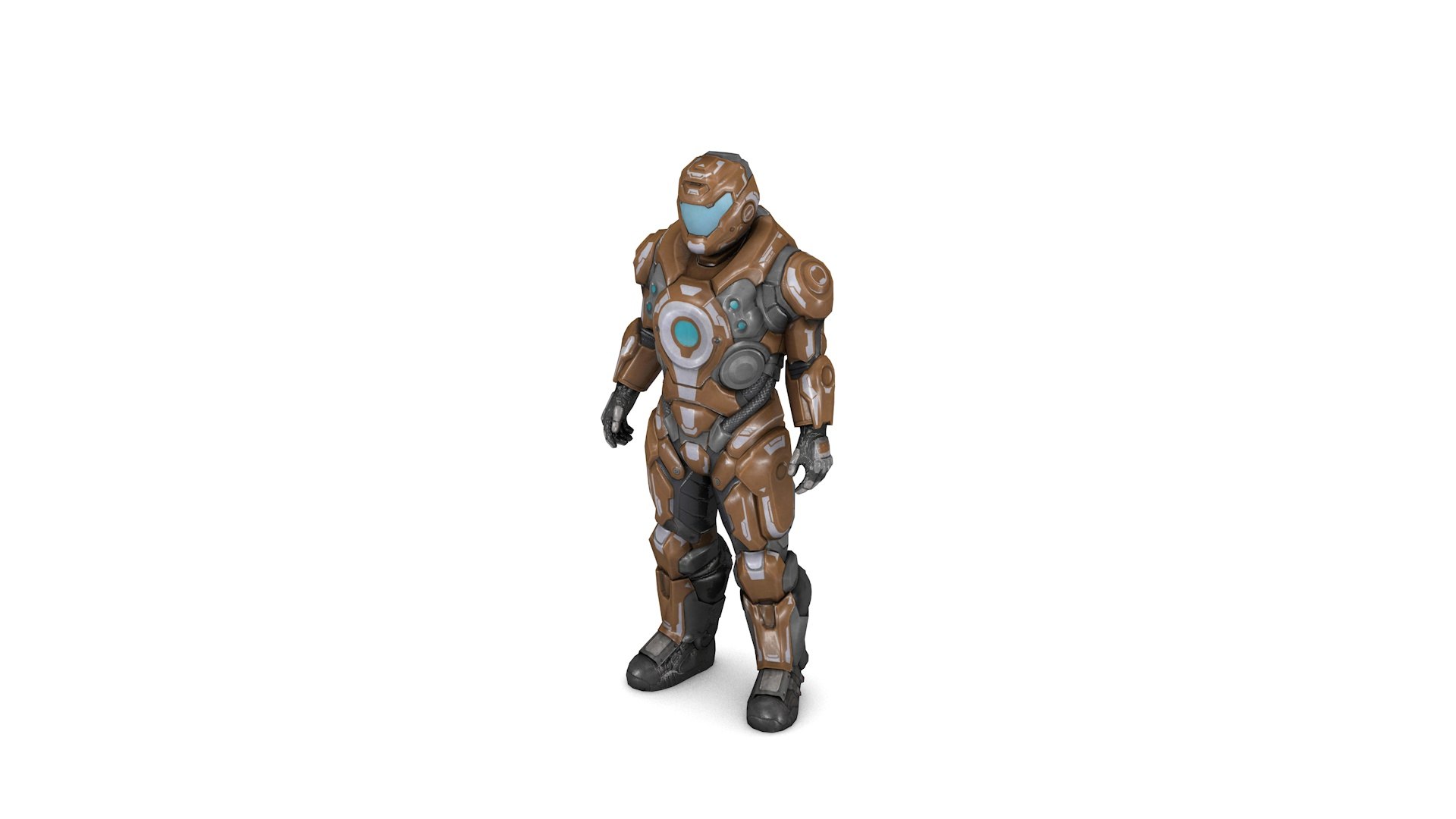 3D Space Soldier V4 Model - TurboSquid 2350511