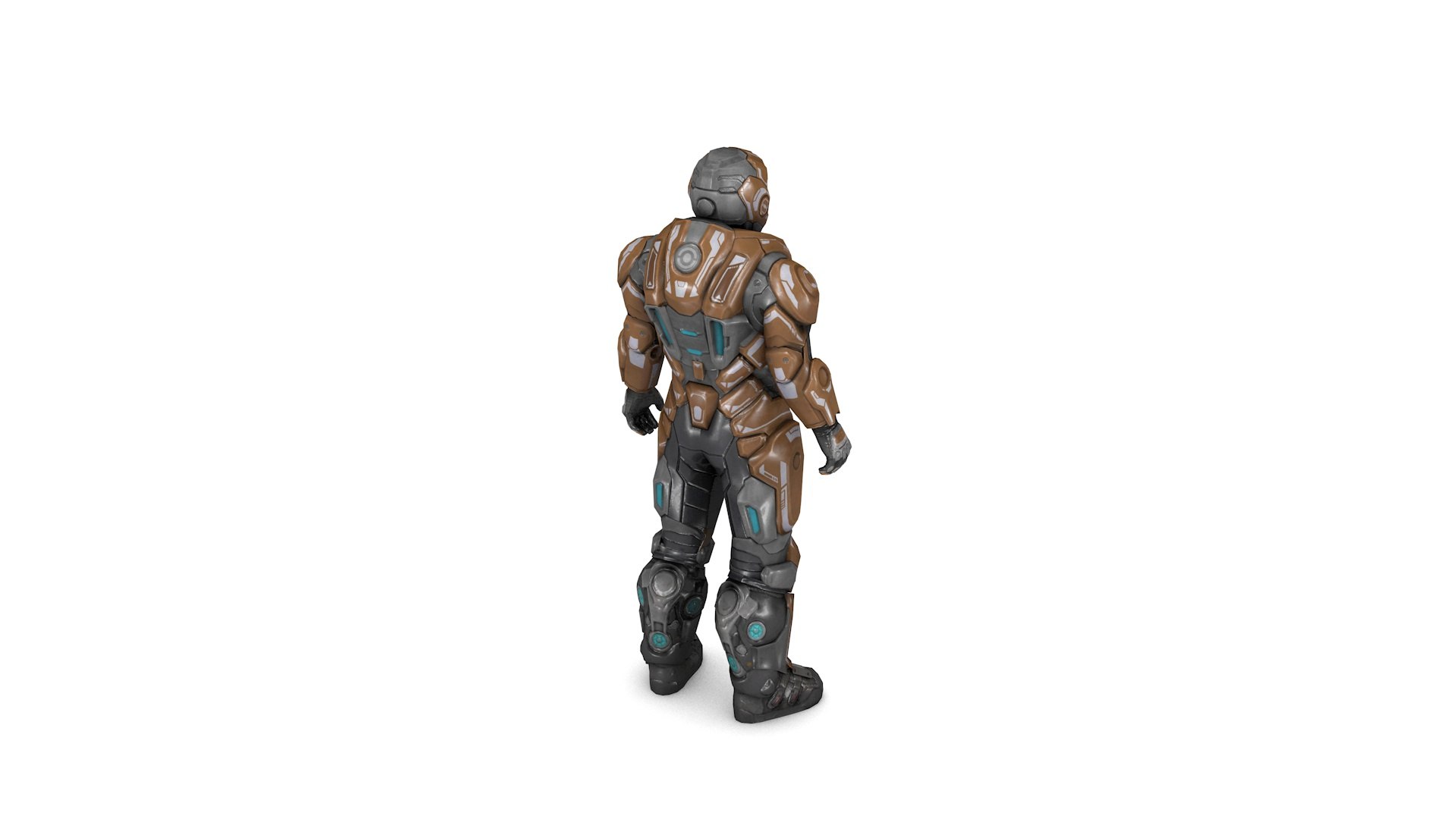 3D Space Soldier V4 Model - TurboSquid 2350511