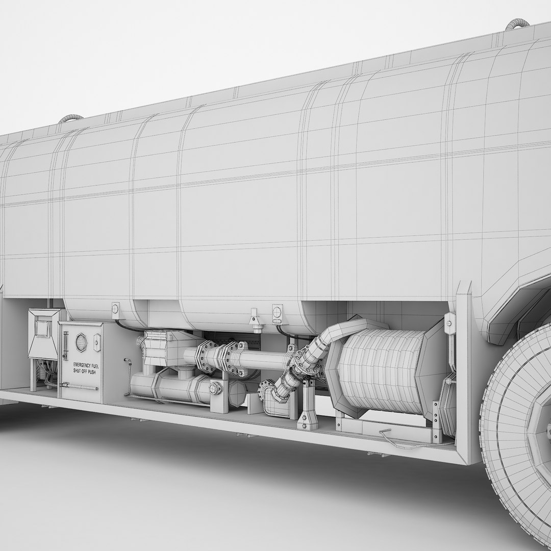 3D aircraft fueling truck- model - TurboSquid 1415193
