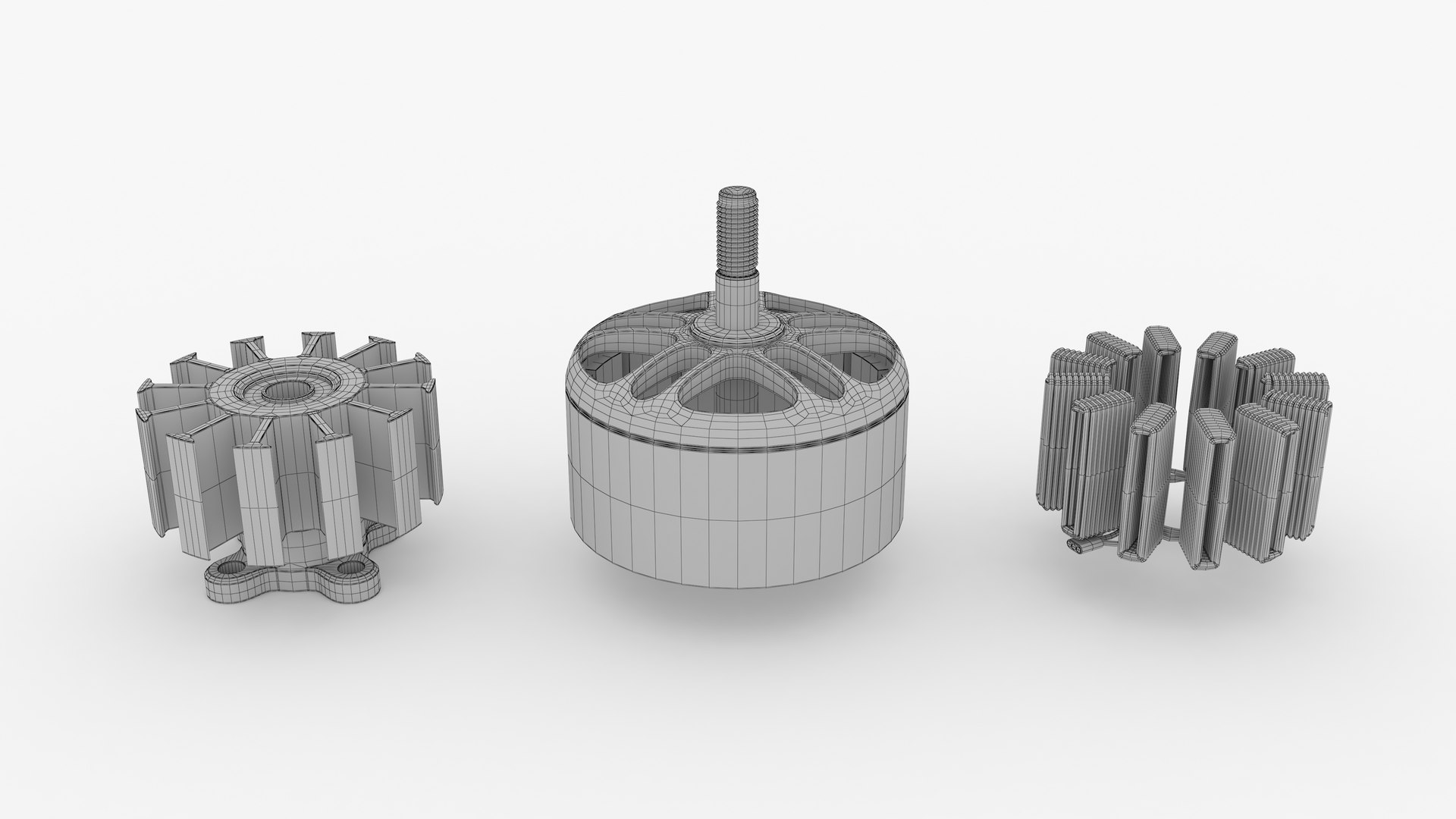 Brushless Motor 3314 Model - TurboSquid 2192122