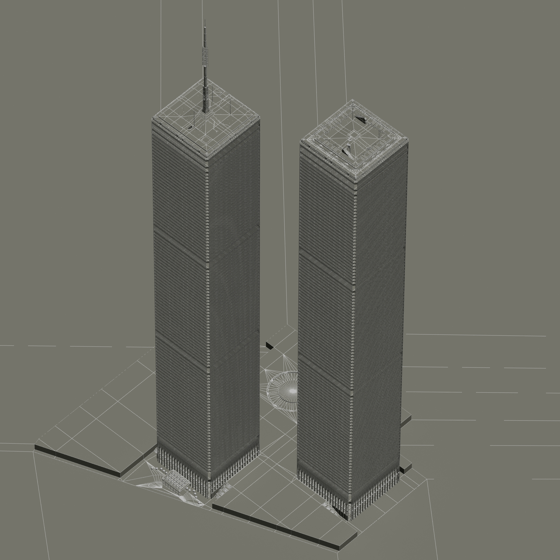 World trade center 3D model - TurboSquid 1686789