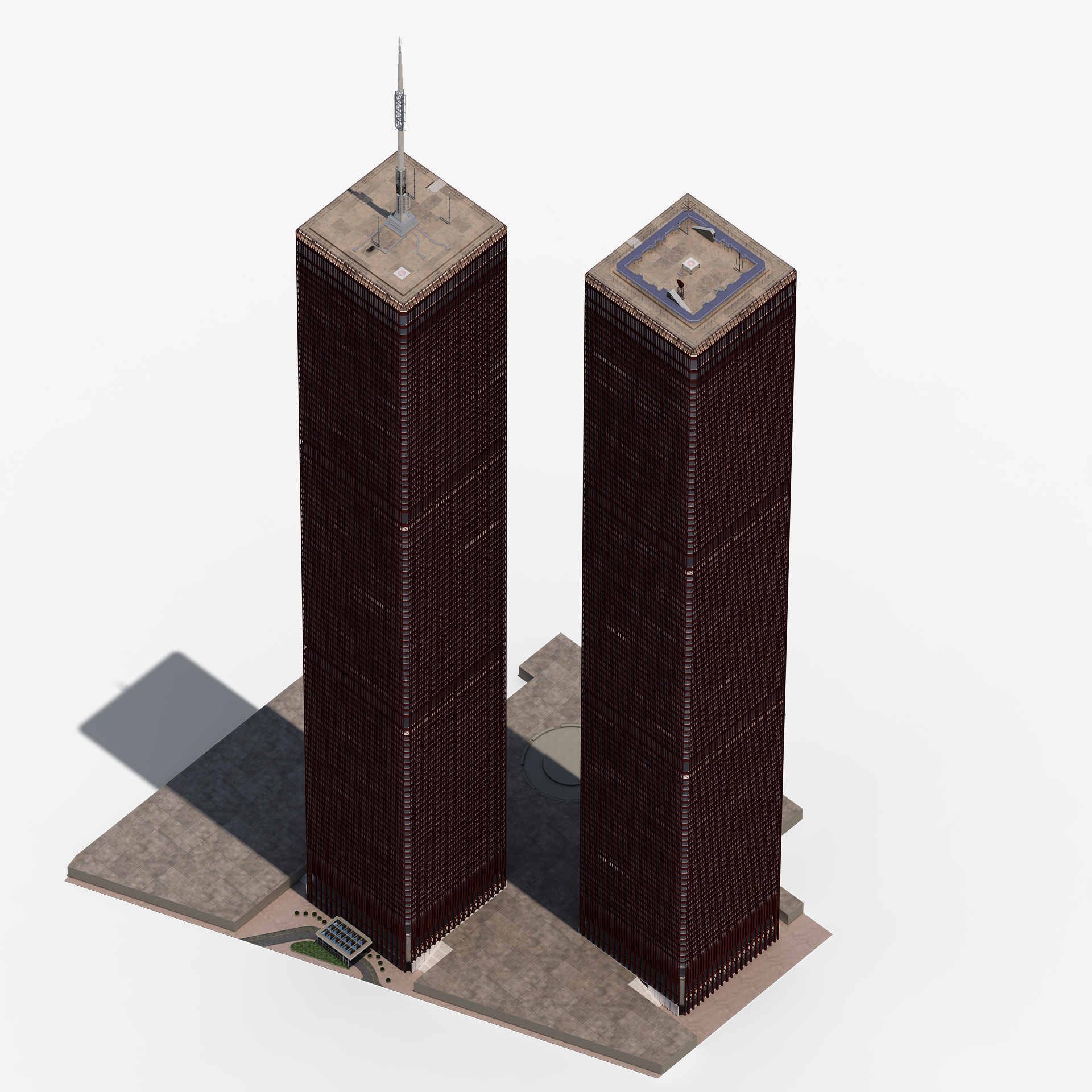 World trade center 3D model - TurboSquid 1686789