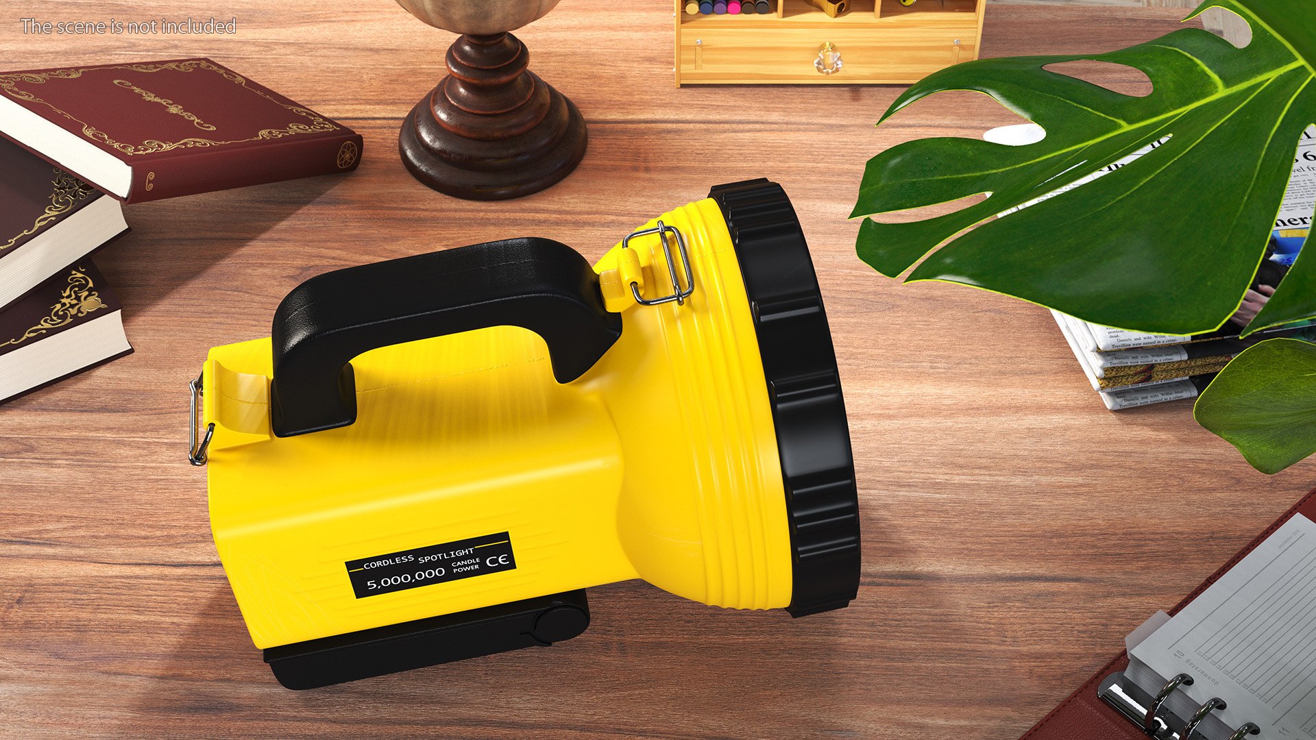 Portable High Power Rechargeable LED Searchlight 3D Model - TurboSquid ...