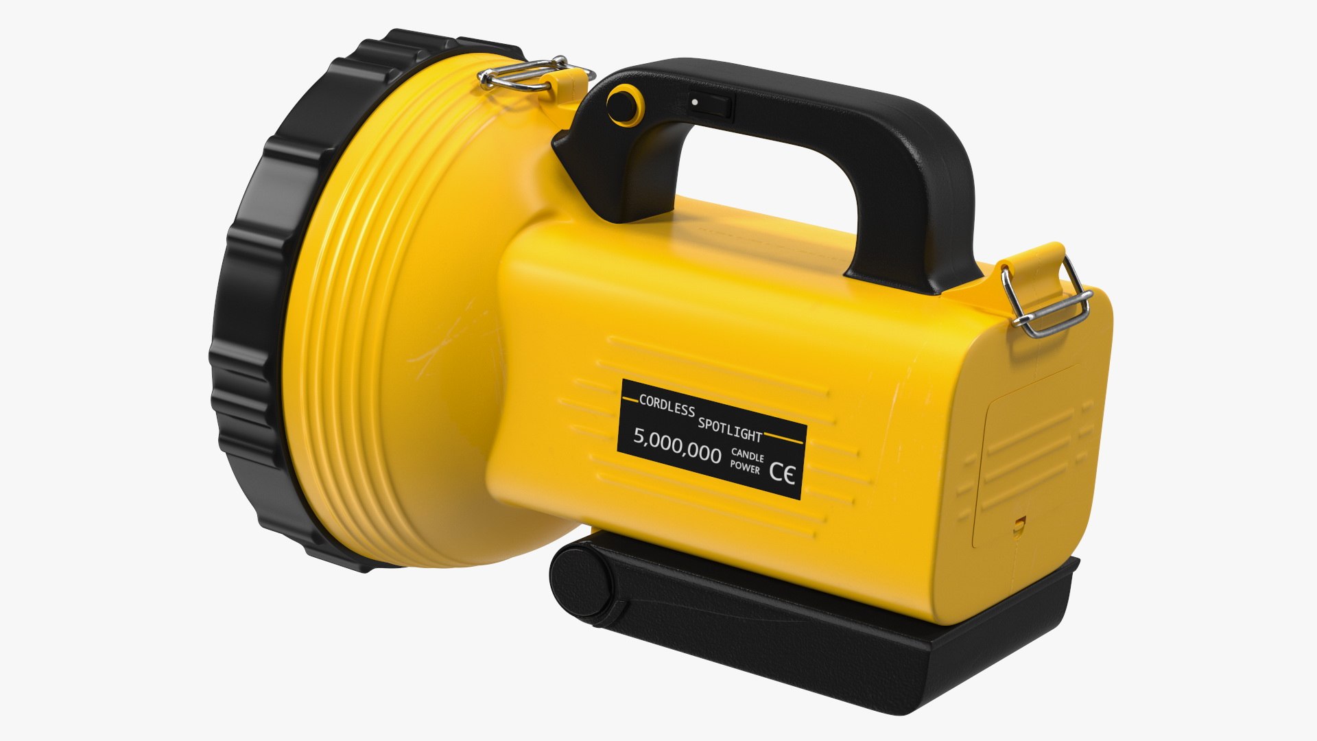 Portable High Power Rechargeable LED Searchlight 3D Model - TurboSquid ...