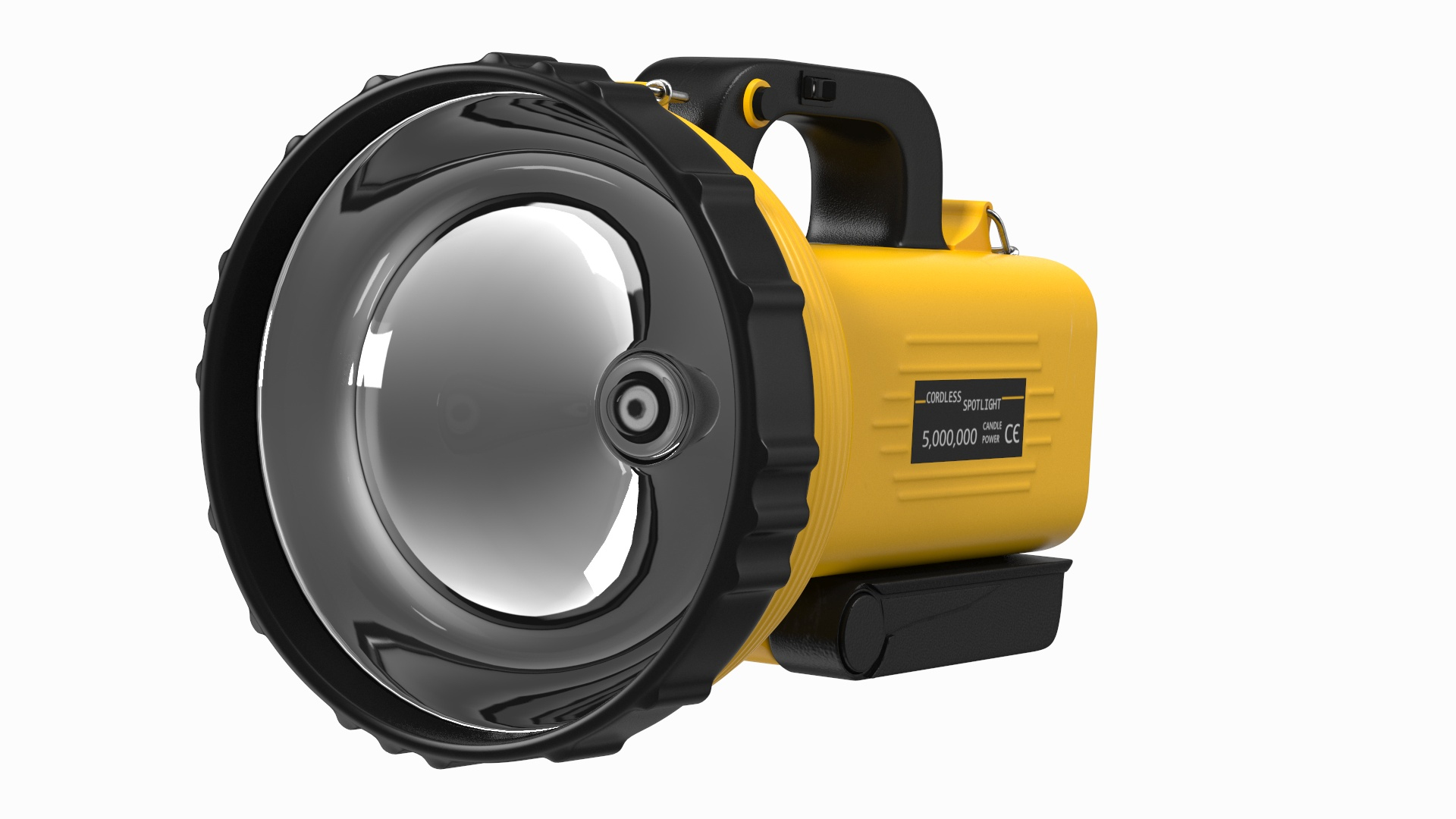 Portable High Power Rechargeable LED Searchlight 3D Model - TurboSquid ...