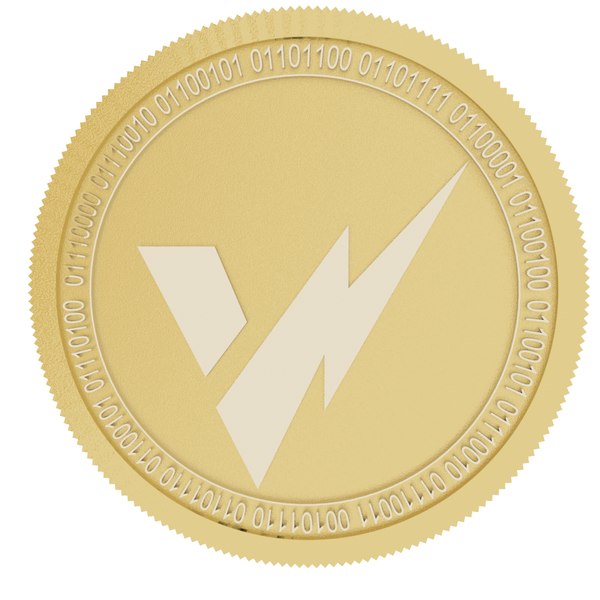 Volt gold coin 3D model - TurboSquid 1634429
