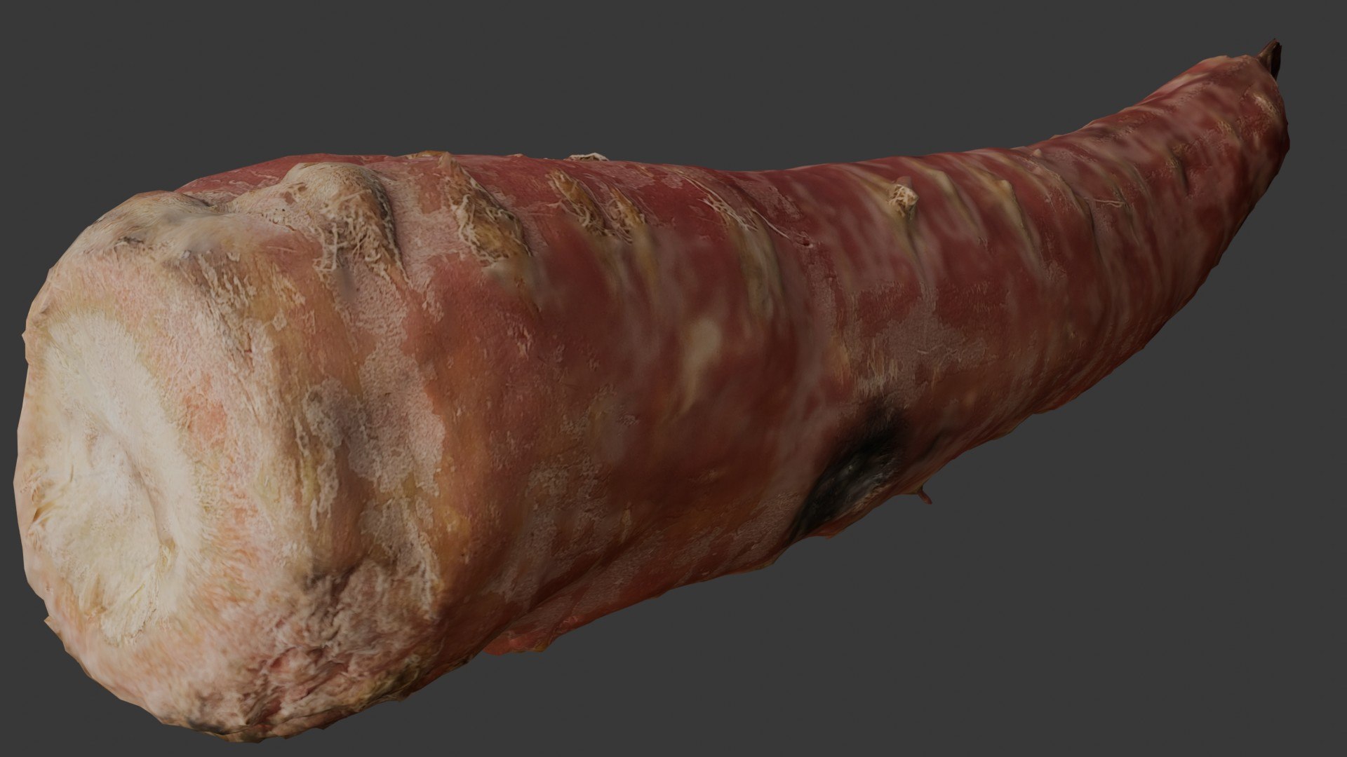 Red Root Vegetable 3D Model Model - TurboSquid 2409827