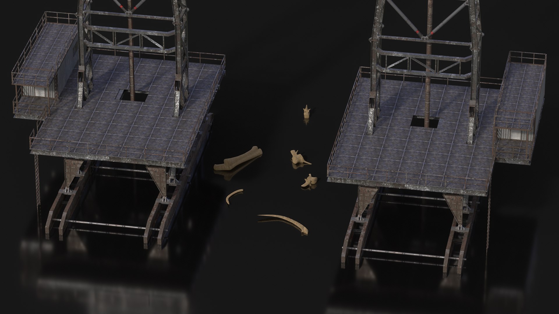 Apocalypse Dinosaur Tower 3D Model - TurboSquid 2159821