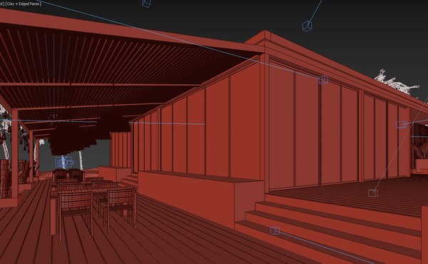 3D Beach Club Resort Exterior model - TurboSquid 1913291