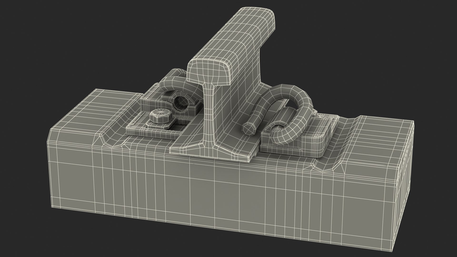 3D E Clip Rail Track Fastening System - TurboSquid 1835855