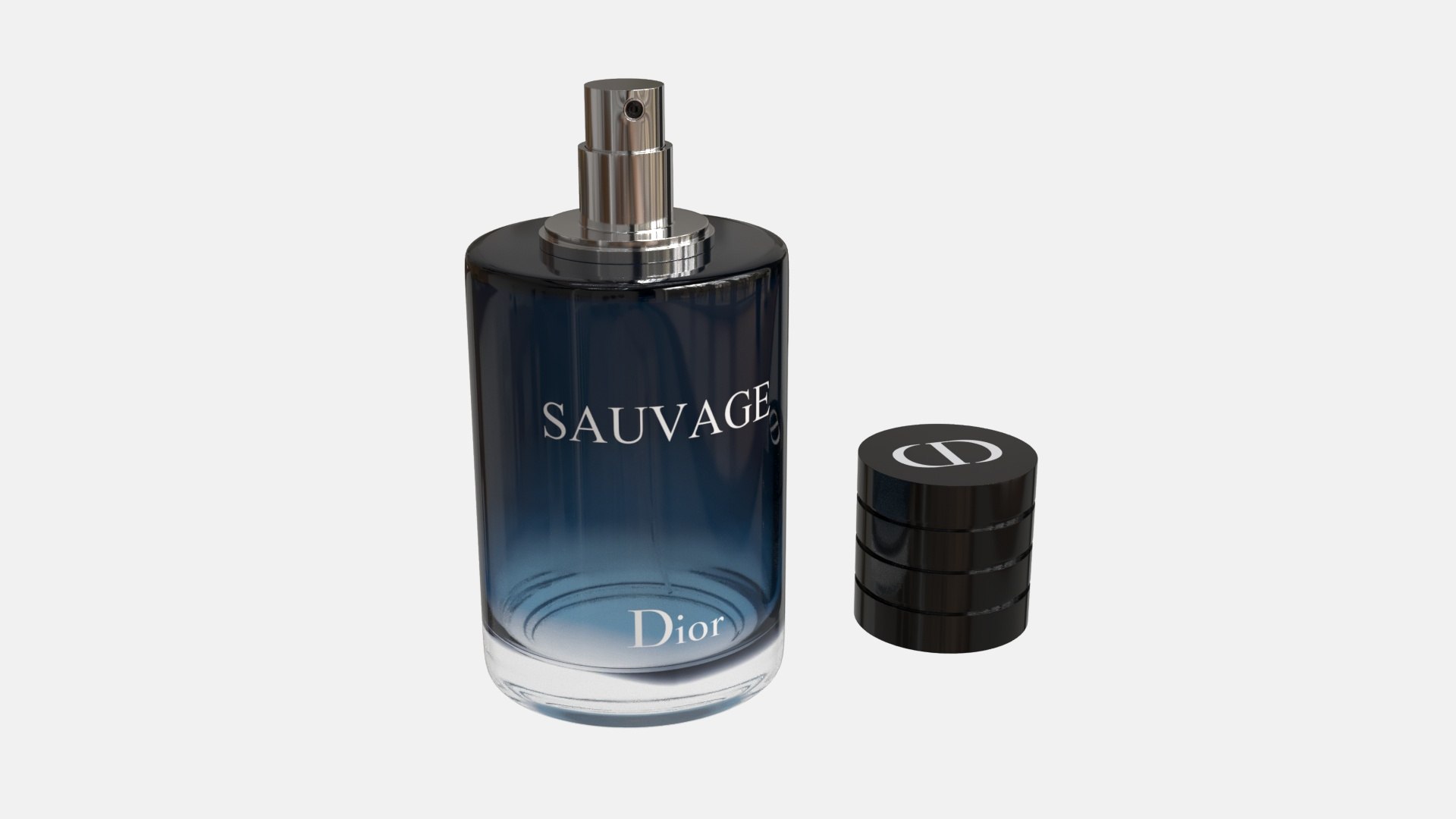 Dior Sauvage EDT 3D Model - TurboSquid 2258840