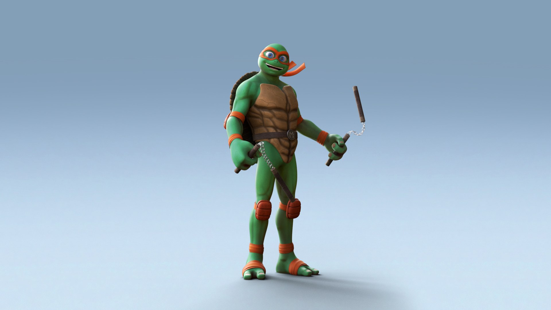 3D Michelangelo Ninja Turtle - TurboSquid 2040091