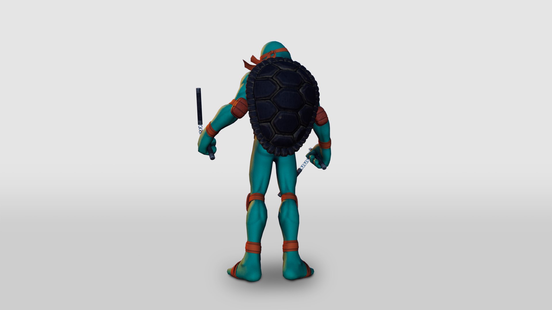 3D Michelangelo Ninja Turtle - TurboSquid 2040091