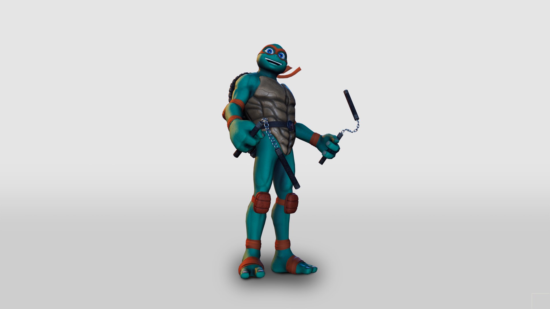 3D Michelangelo Ninja Turtle - TurboSquid 2040091