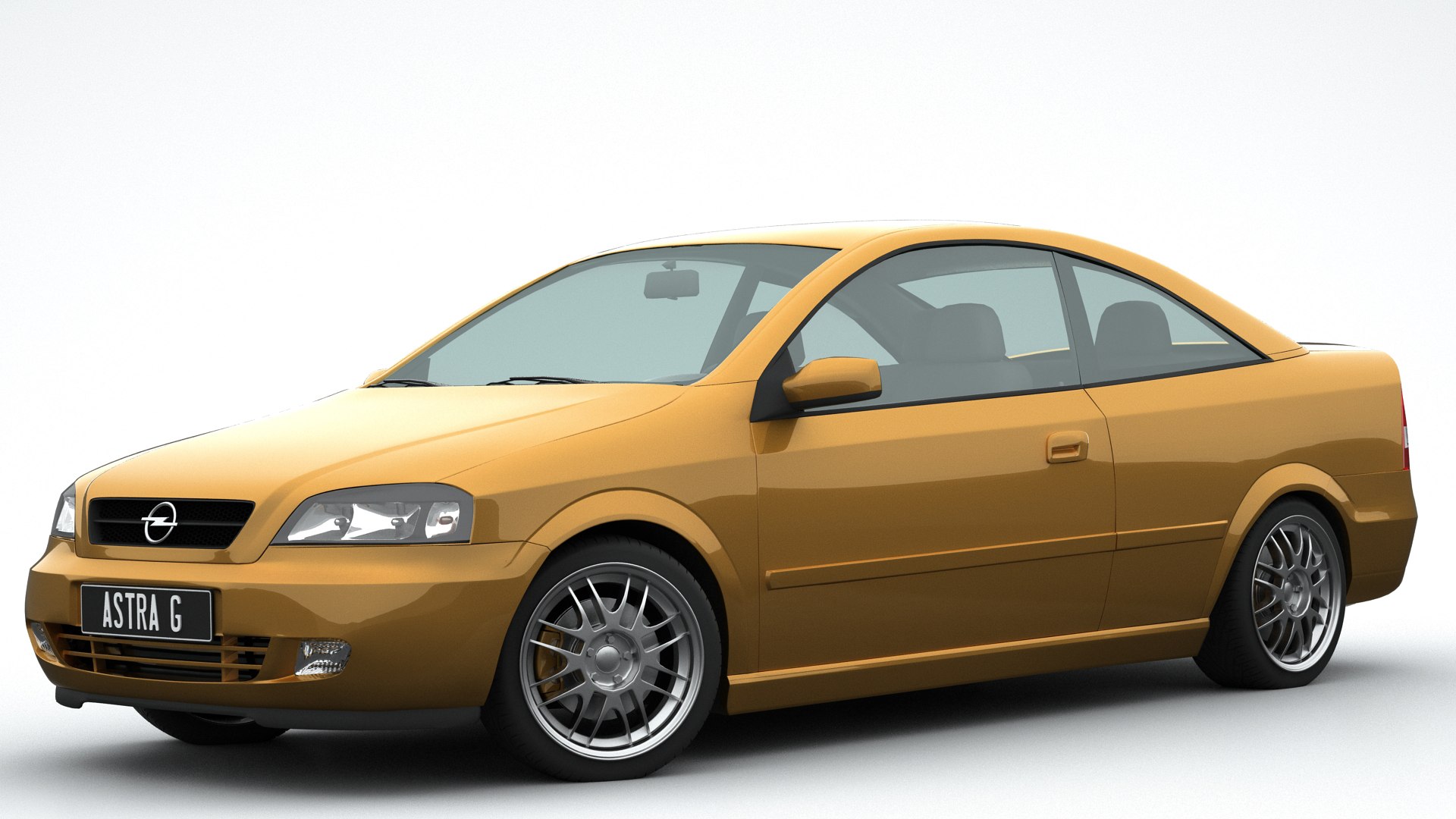 3D Opel Astra G Coupe Bertone Model - TurboSquid 2141276