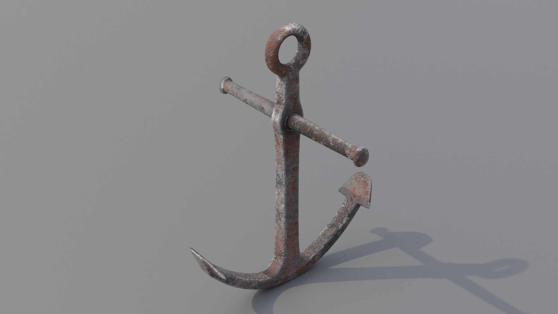 3D Anchor Rusty - TurboSquid 1877248