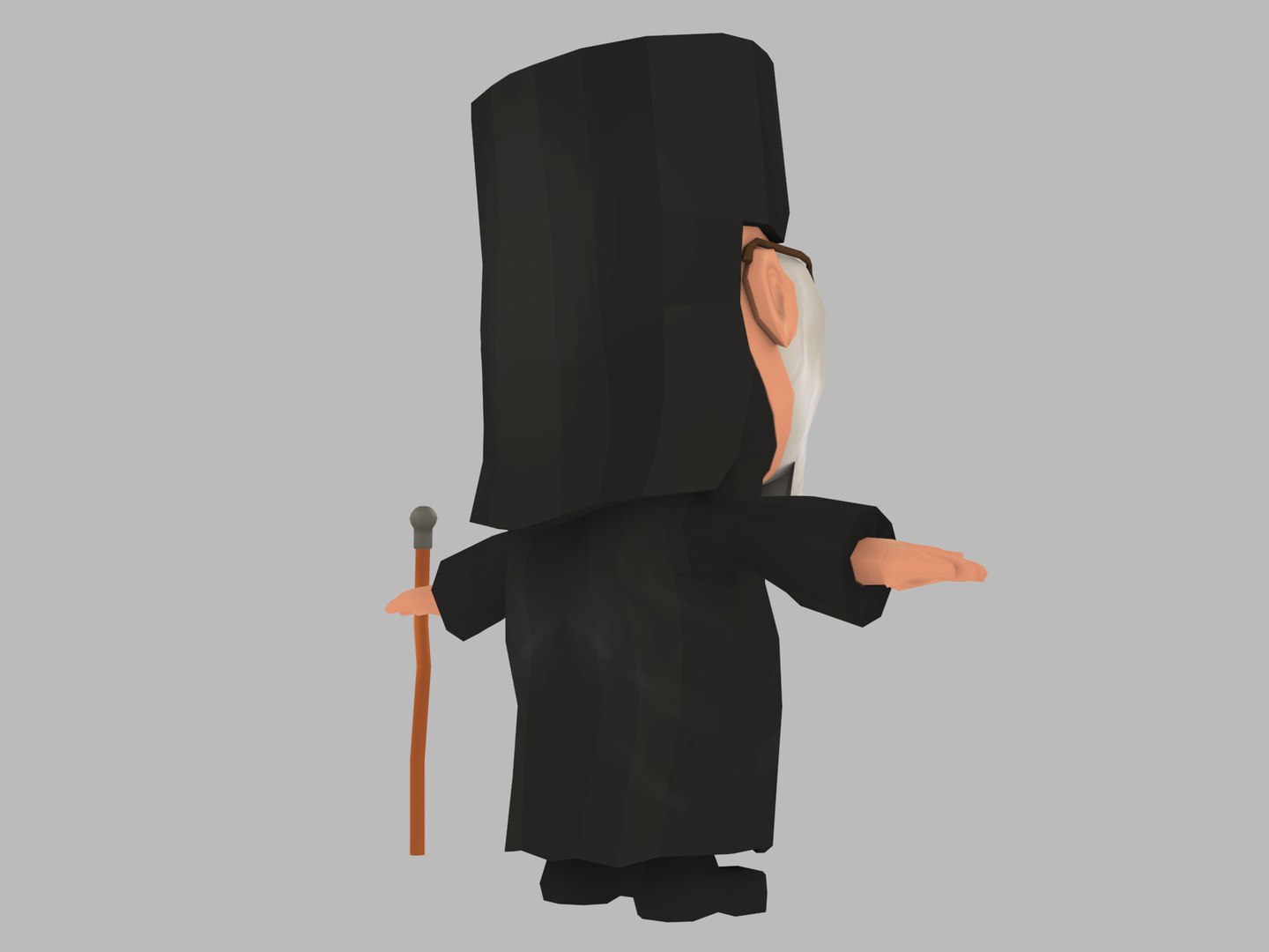 Priest Chibi 3D Model - TurboSquid 1325401