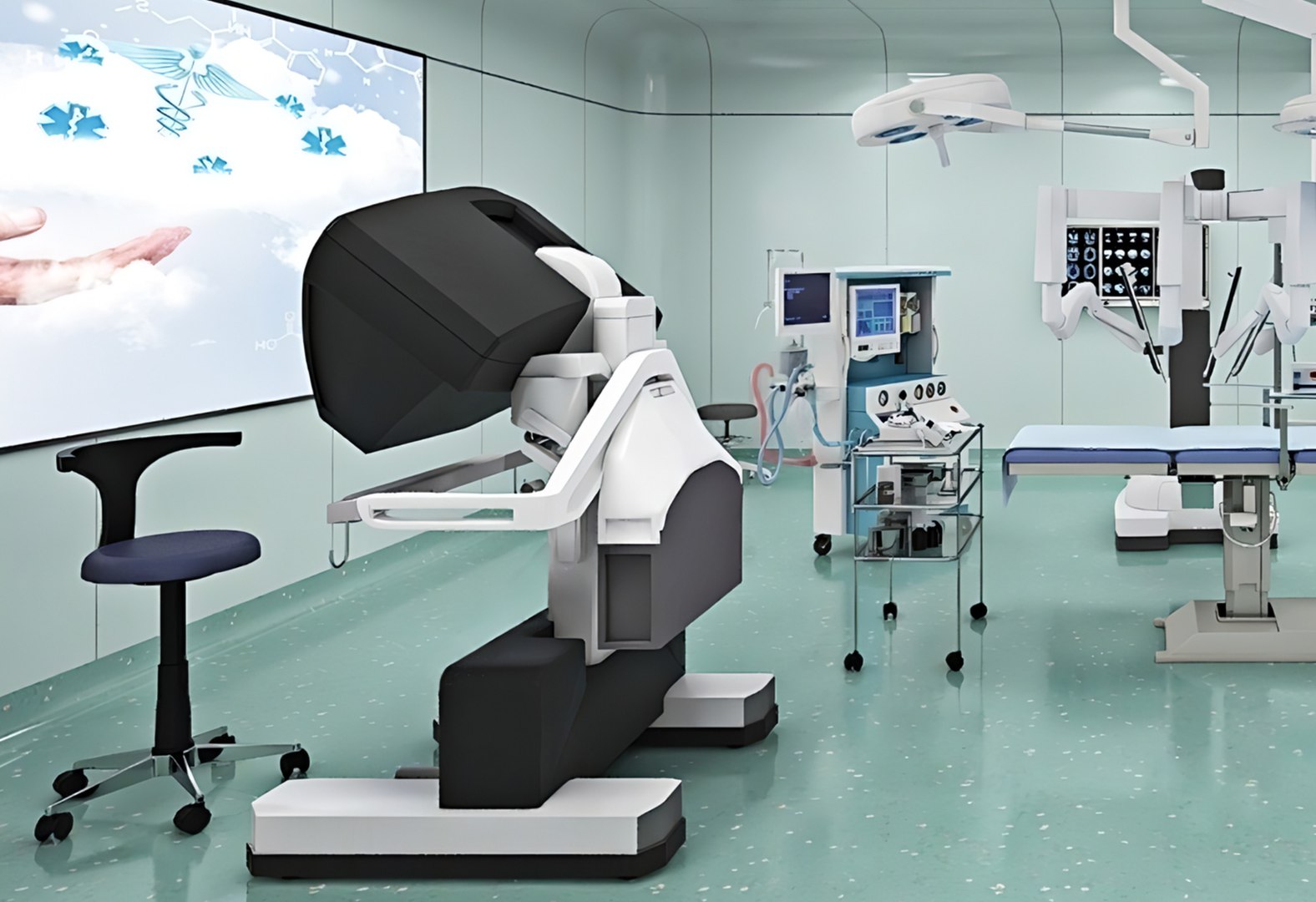 Medical Operating Room Modern Medical Hospital Room Surgical Operation ...