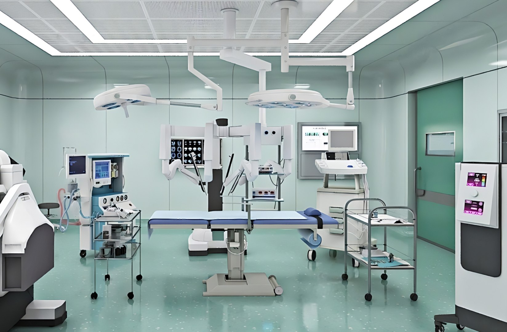 Medical Operating Room Modern Medical Hospital Room Surgical Operation ...
