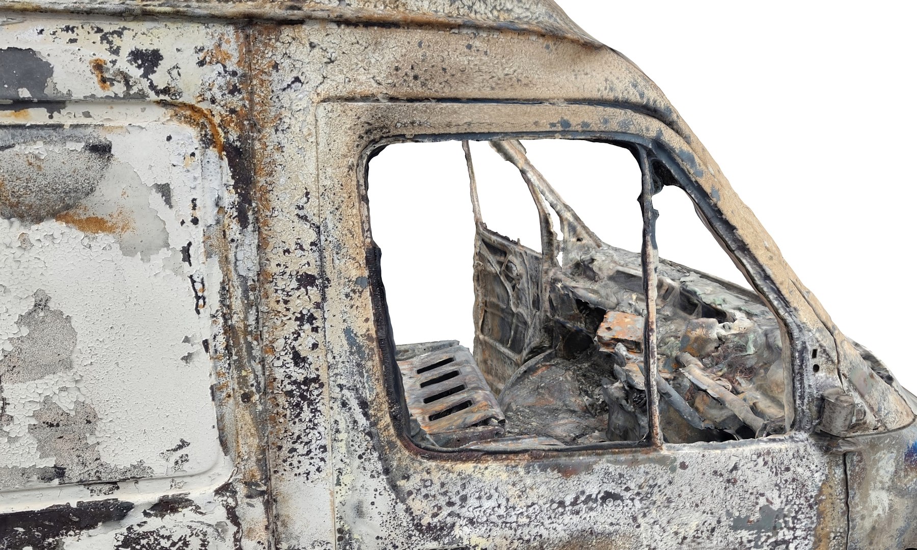 Car Wreck 16K 3D Model - TurboSquid 2060682