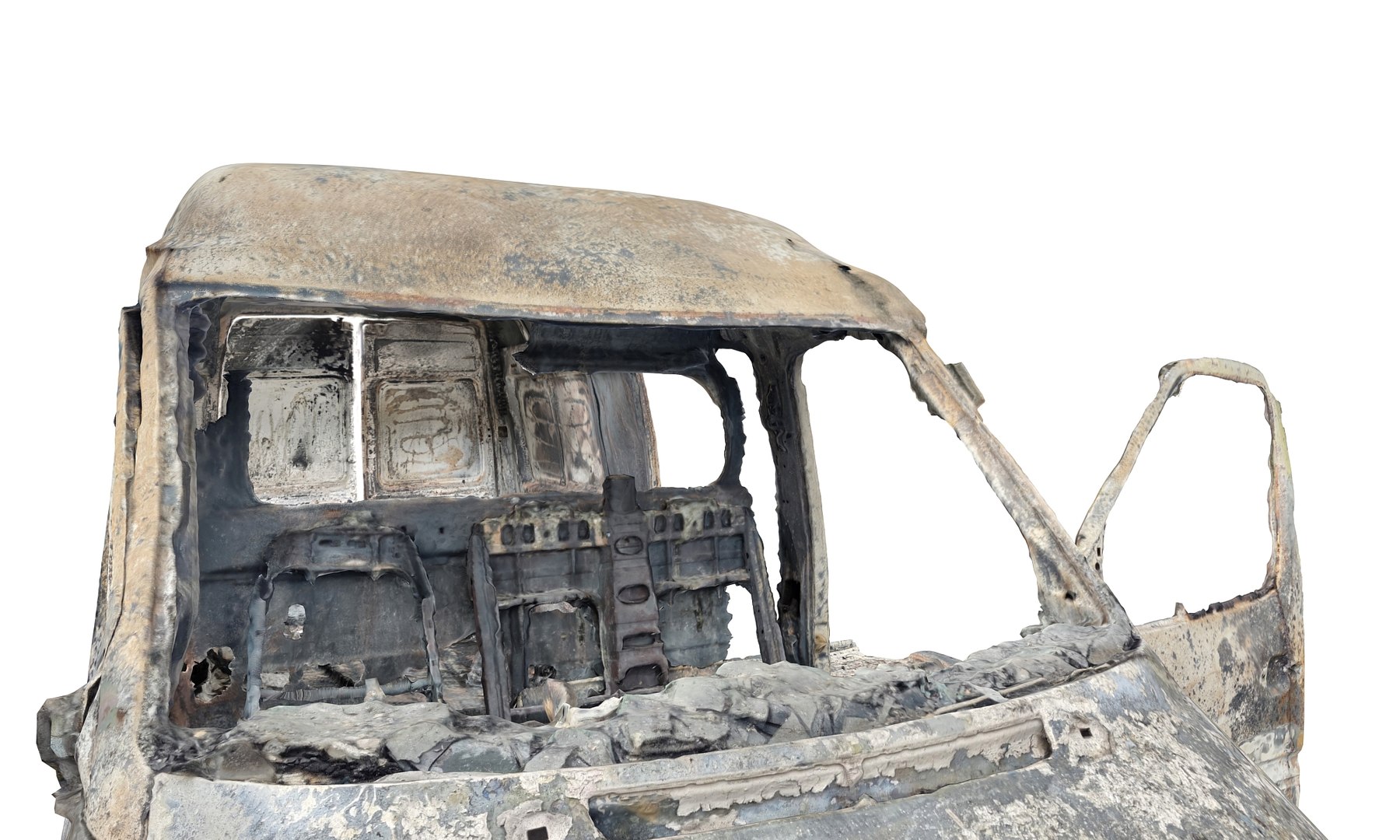 Car Wreck 16K 3D Model - TurboSquid 2060682